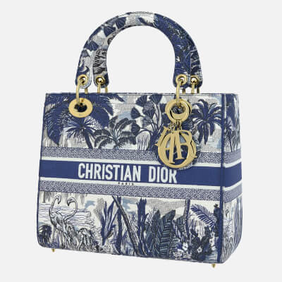 Dior Small Lady Bag Latte Around The World - 3D Model by 3dmonk