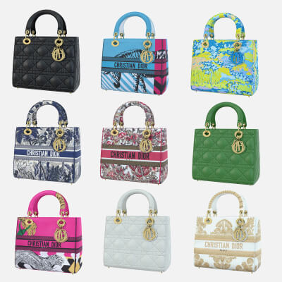 Dior Small Lady Bag by 3dmonk