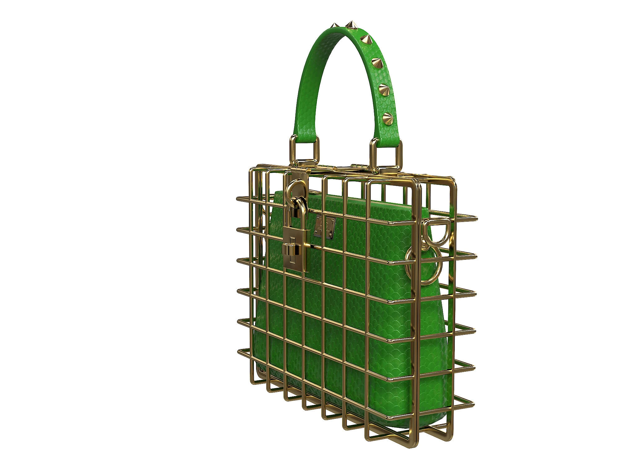 Dolce Gabbana Box Cage Bag - 3D Model by 3dmonk
