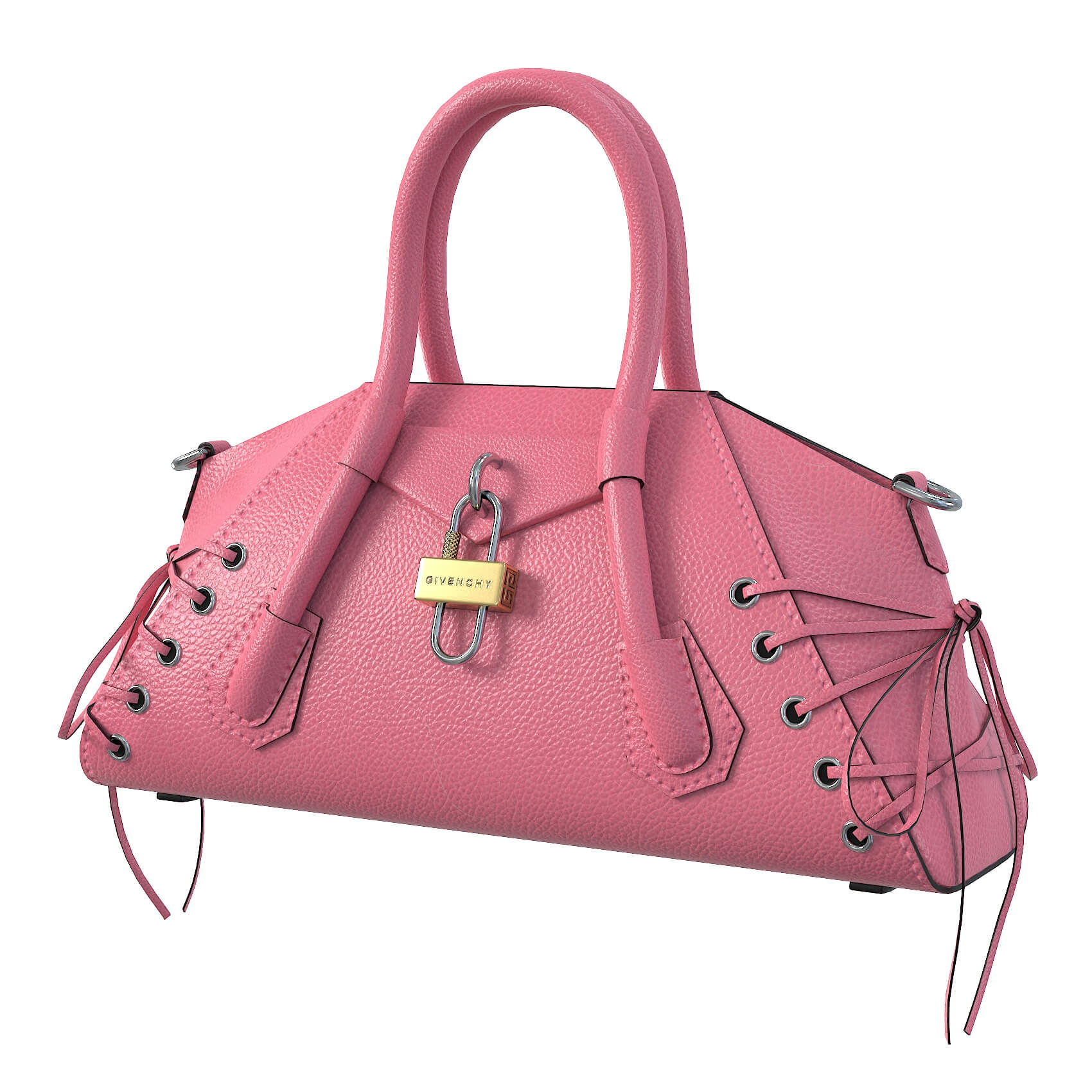 Givenchy Mini Antigona Bag Pink - 3D Model by 3dmonk