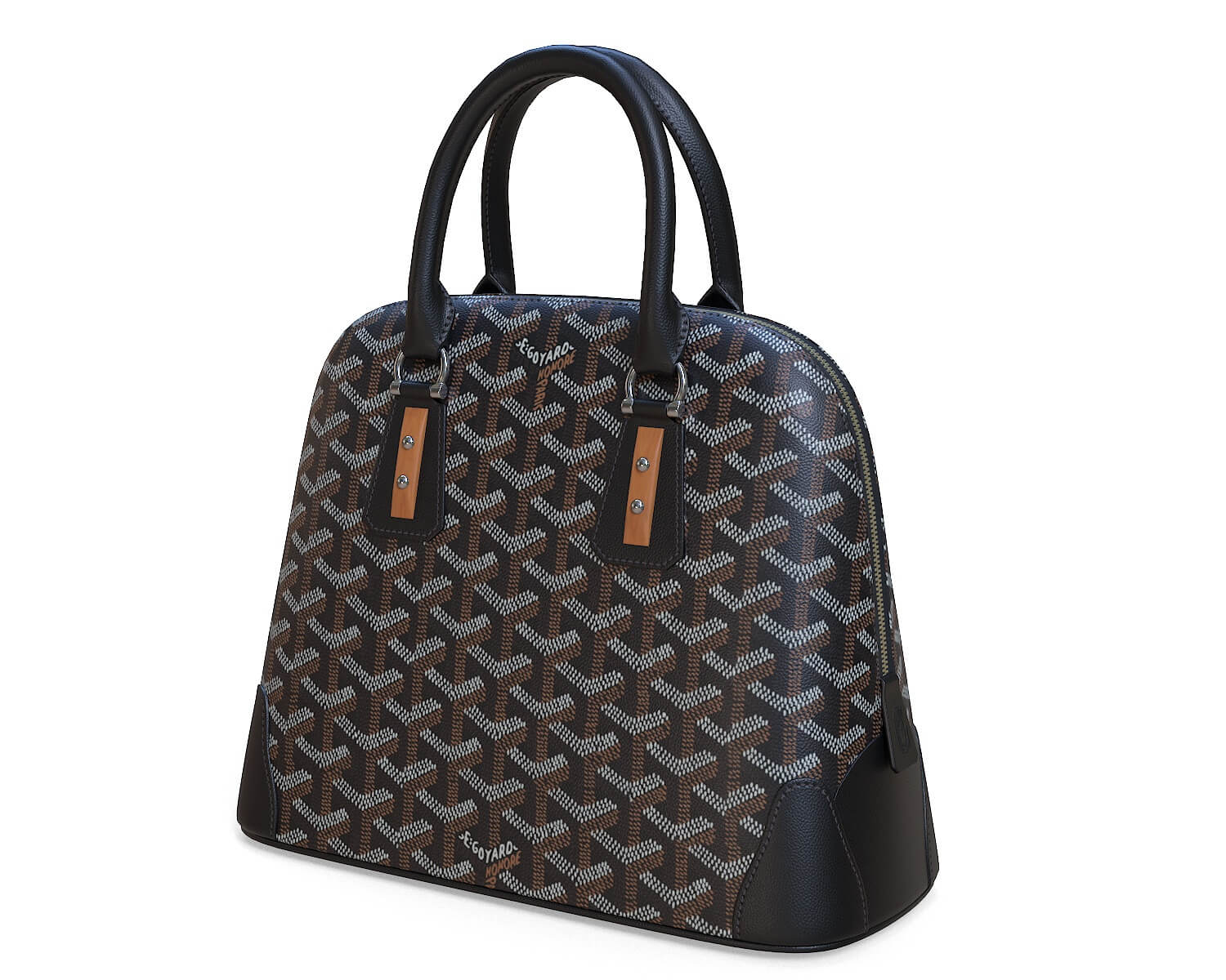 Goyard Vendome Bag Black - 3D Model by 3dmonk