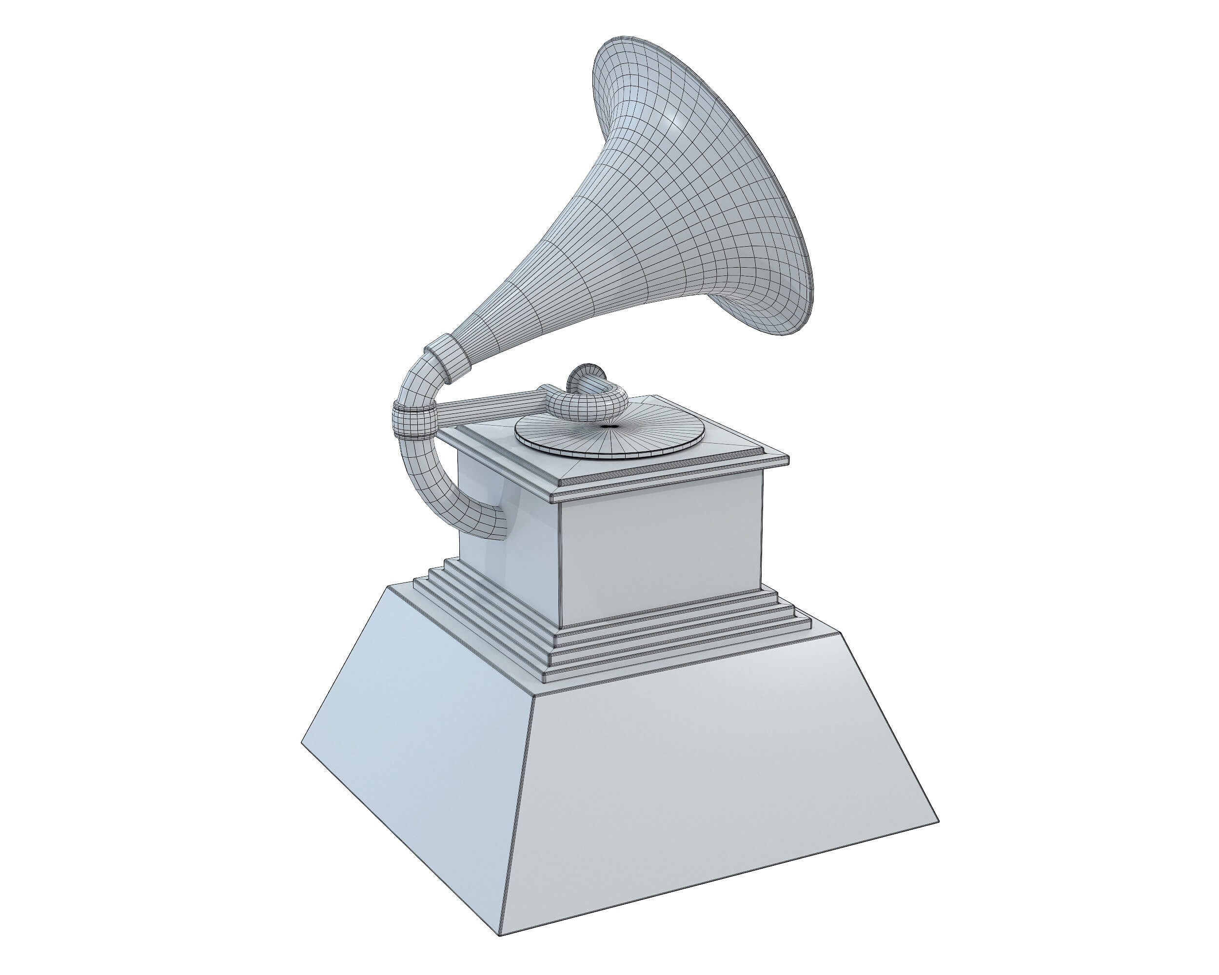 Grammy Awards - 3D Model by 3dmonk
