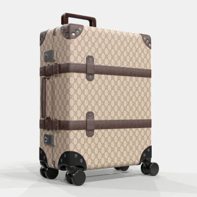 Gucci Globe-Trotter GG Canvas Luggage Suitcase 3D Model by 3dmonk