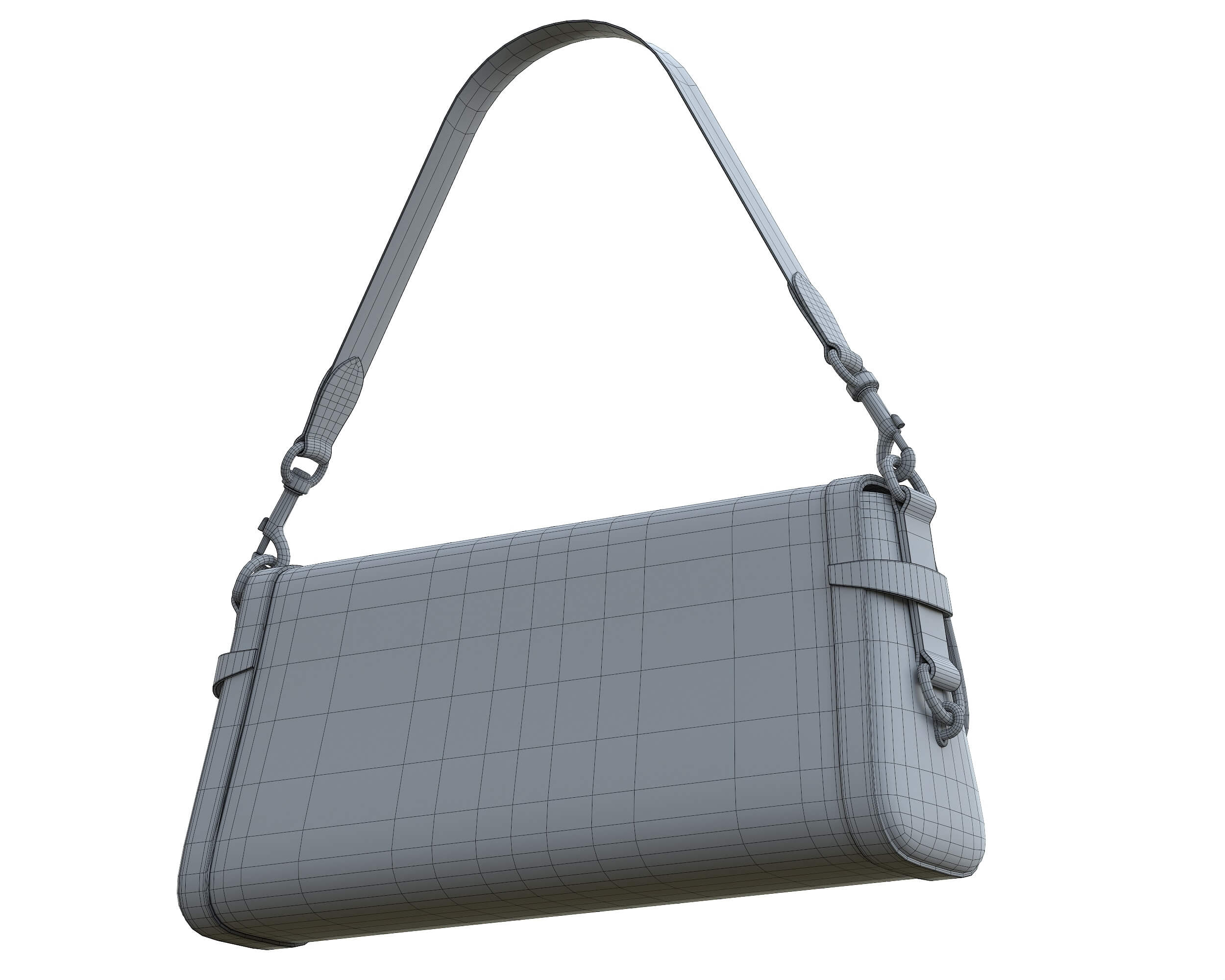 Gucci Luce Bag Blue - 3D Model by 3dmonk