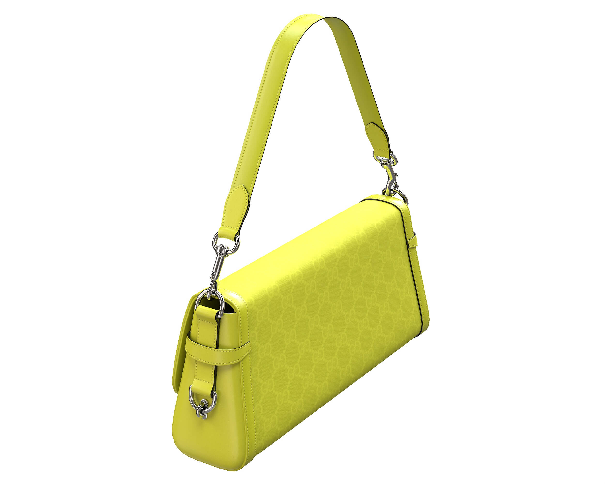 Gucci Luce Bag Green - 3D Model by 3dmonk