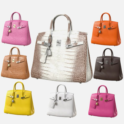 Hermès Birkin Bag Open Collection by 3dmonk