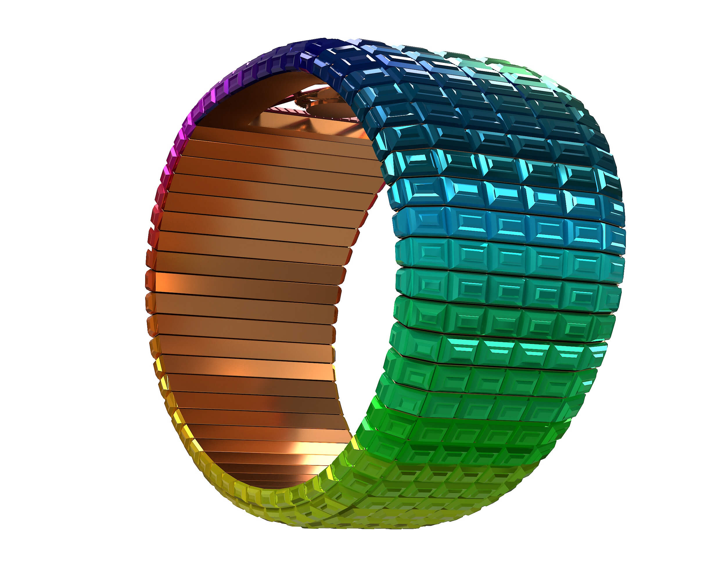 Jacob&Co Billionaire III Emerald - 3D Model by 3dmonk