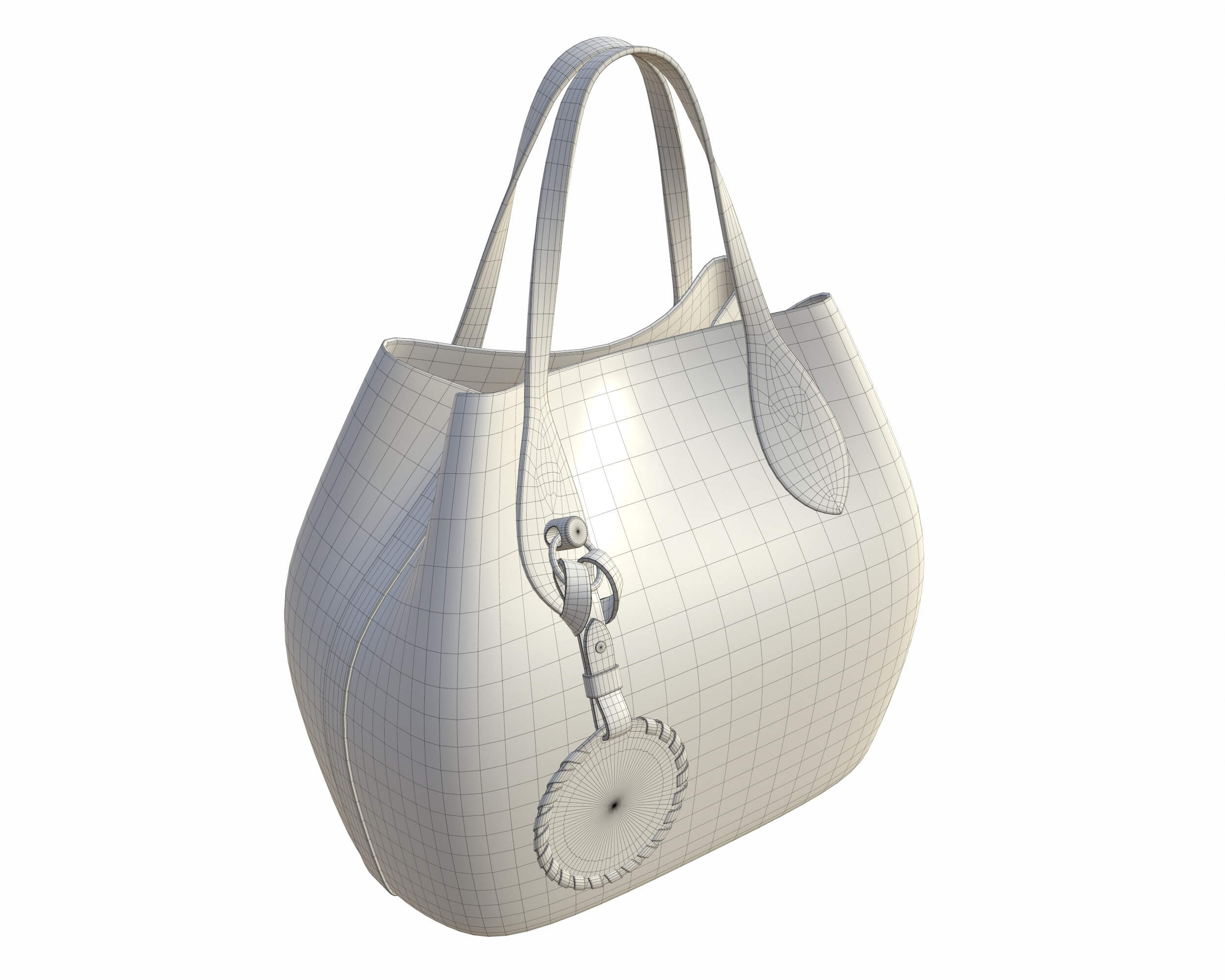Louis Vuitton Blossom PM Bag Flight Mode - 3D Model by 3dmonk