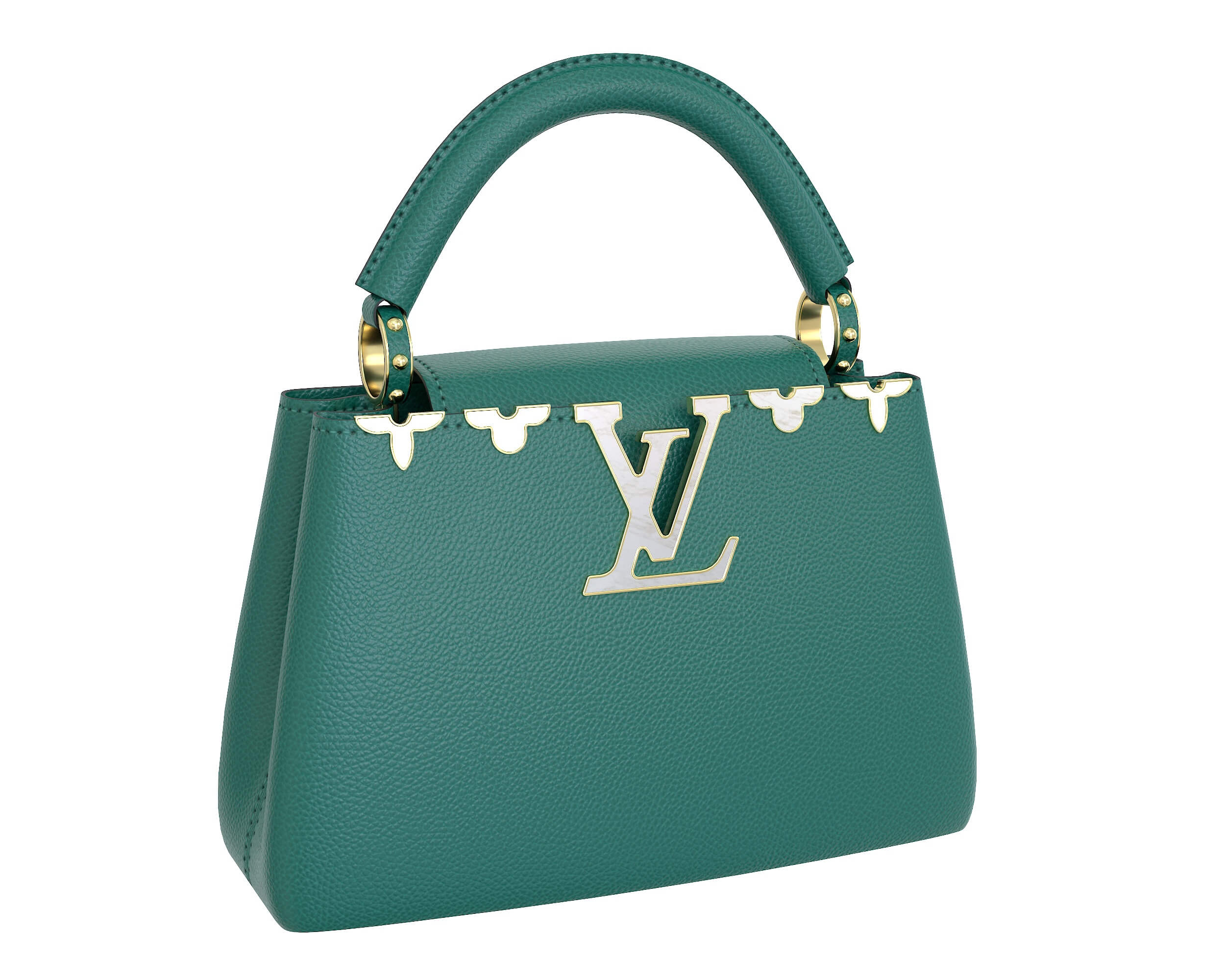 Louis Vuitton Capucines Mini Bag - 3D Model by 3dmonk