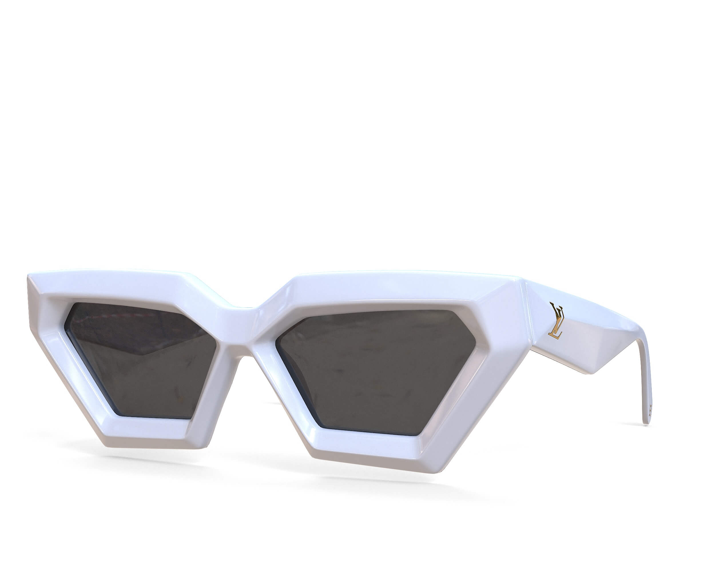 Louis Vuitton Cut Sunglasses - 3D Model by 3dmonk