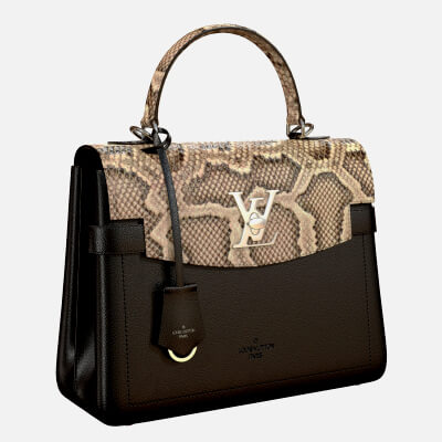 Louis Vuitton Lockme Ever BB Snake Bag - 3D Model by 3dmonk