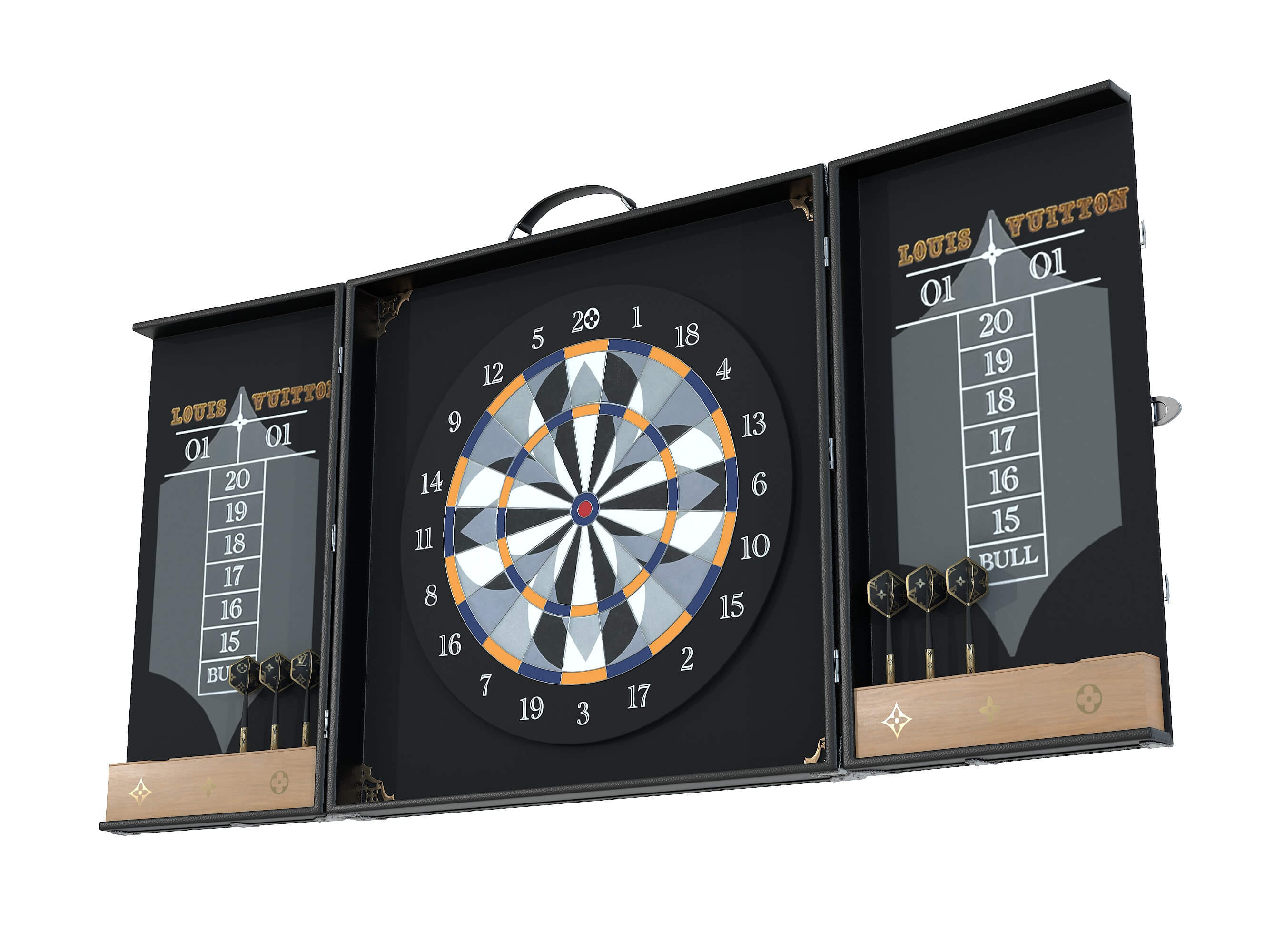 Louis Vuitton LV Dart Trunk - 3D Model by 3dmonk