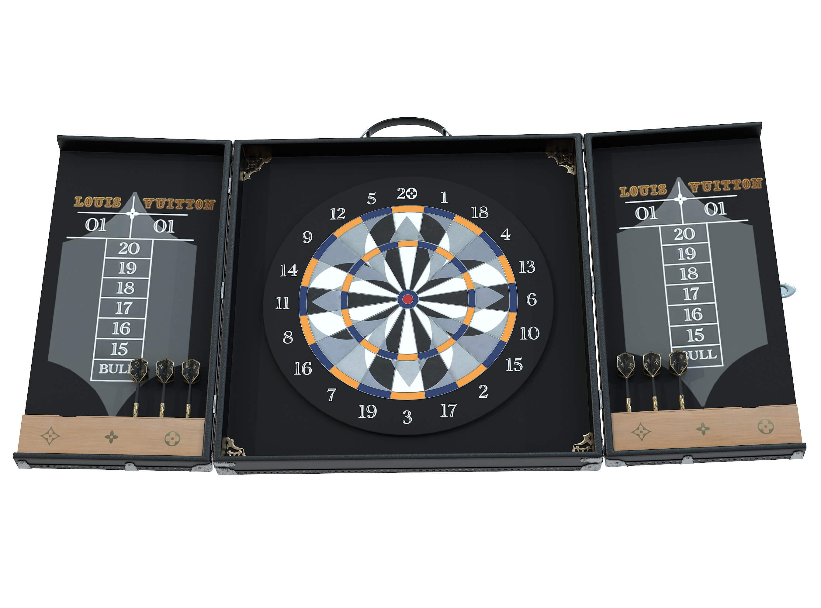 Louis Vuitton LV Dart Trunk - 3D Model by 3dmonk