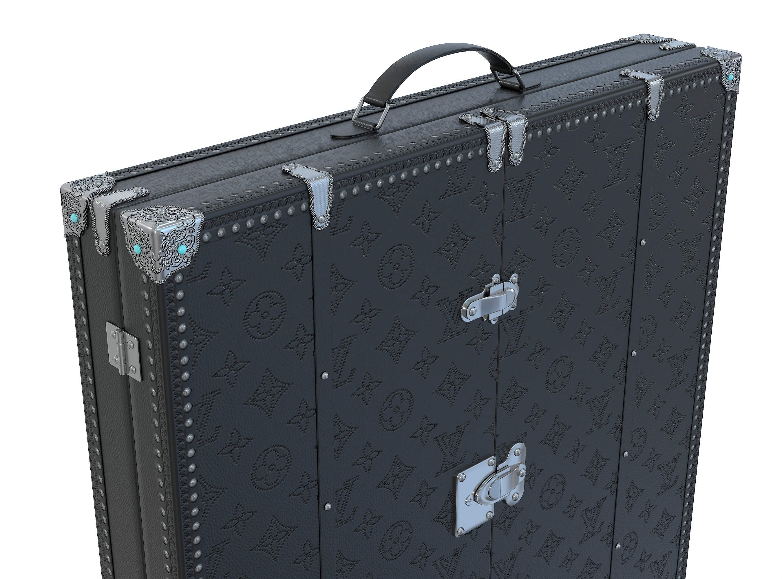 Louis Vuitton LV Dart Trunk - 3D Model by 3dmonk