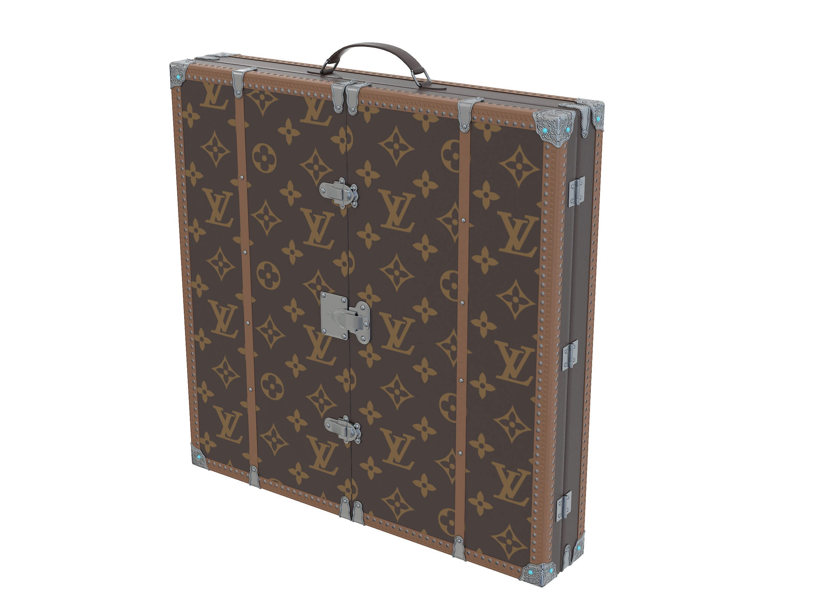 Louis Vuitton LV Dart Trunk - 3D Model by 3dmonk
