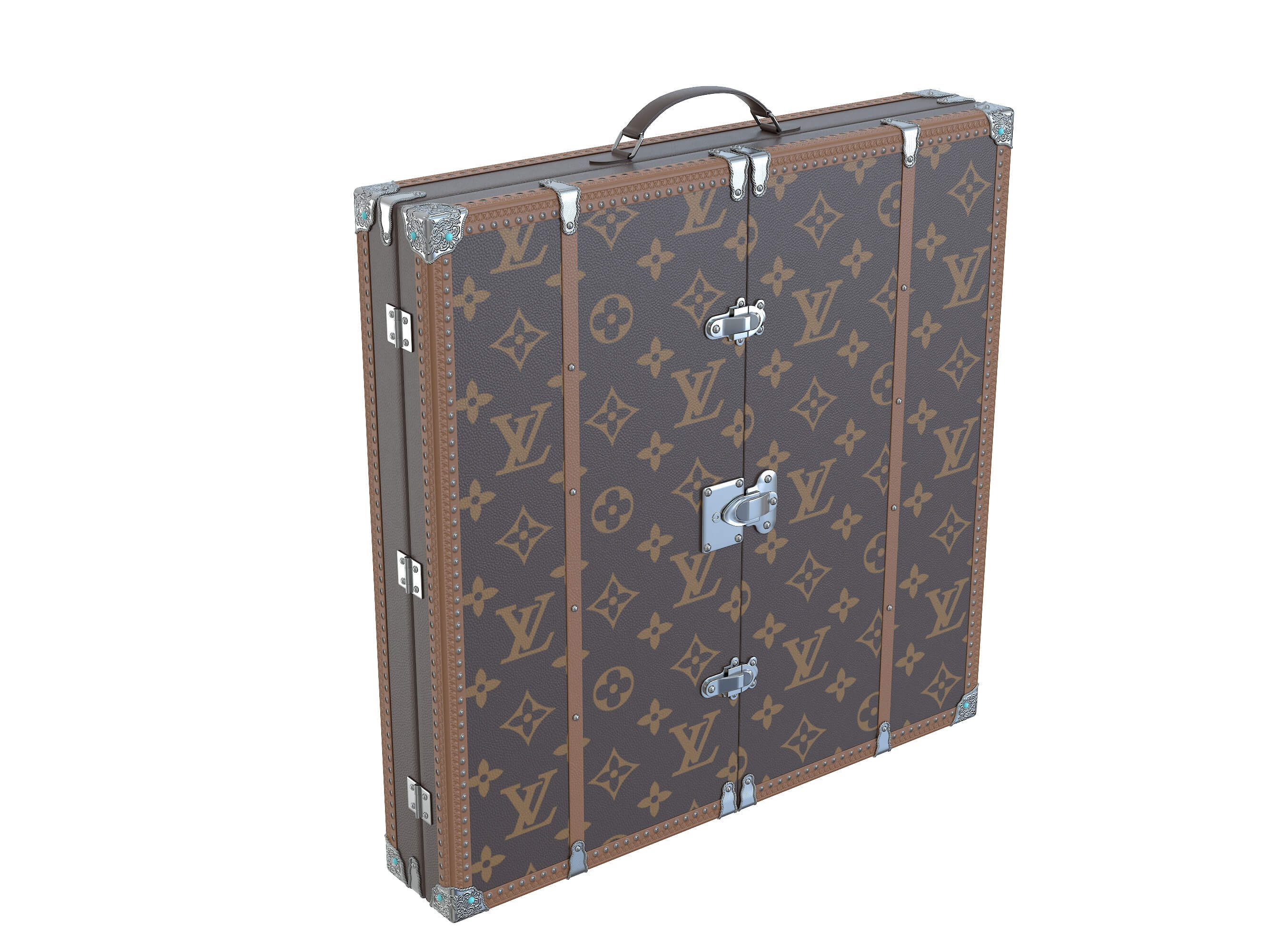 Louis Vuitton LV Dart Trunk - 3D Model by 3dmonk
