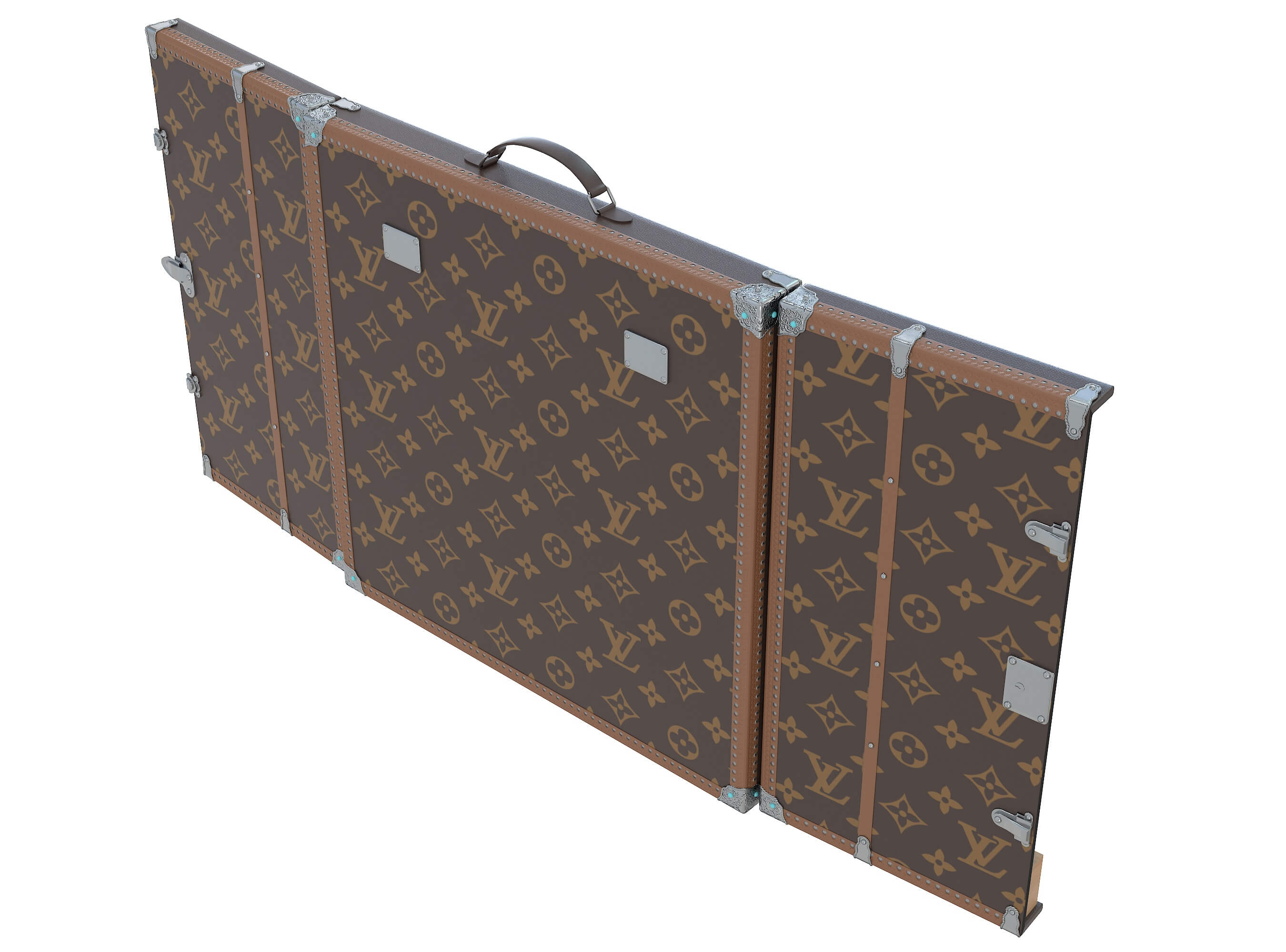 Louis Vuitton LV Dart Trunk - 3D Model by 3dmonk