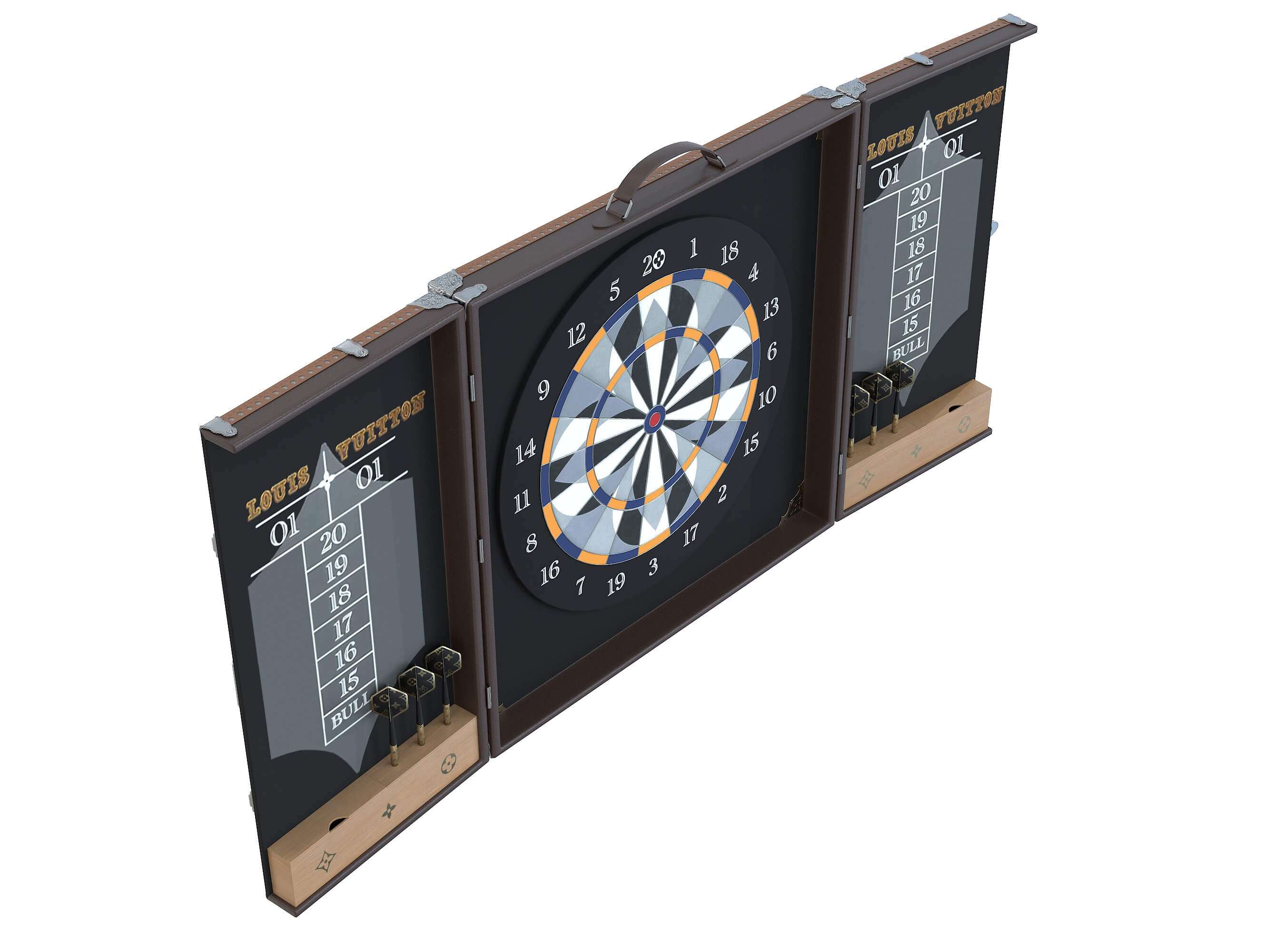 Louis Vuitton LV Dart Trunk - 3D Model by 3dmonk