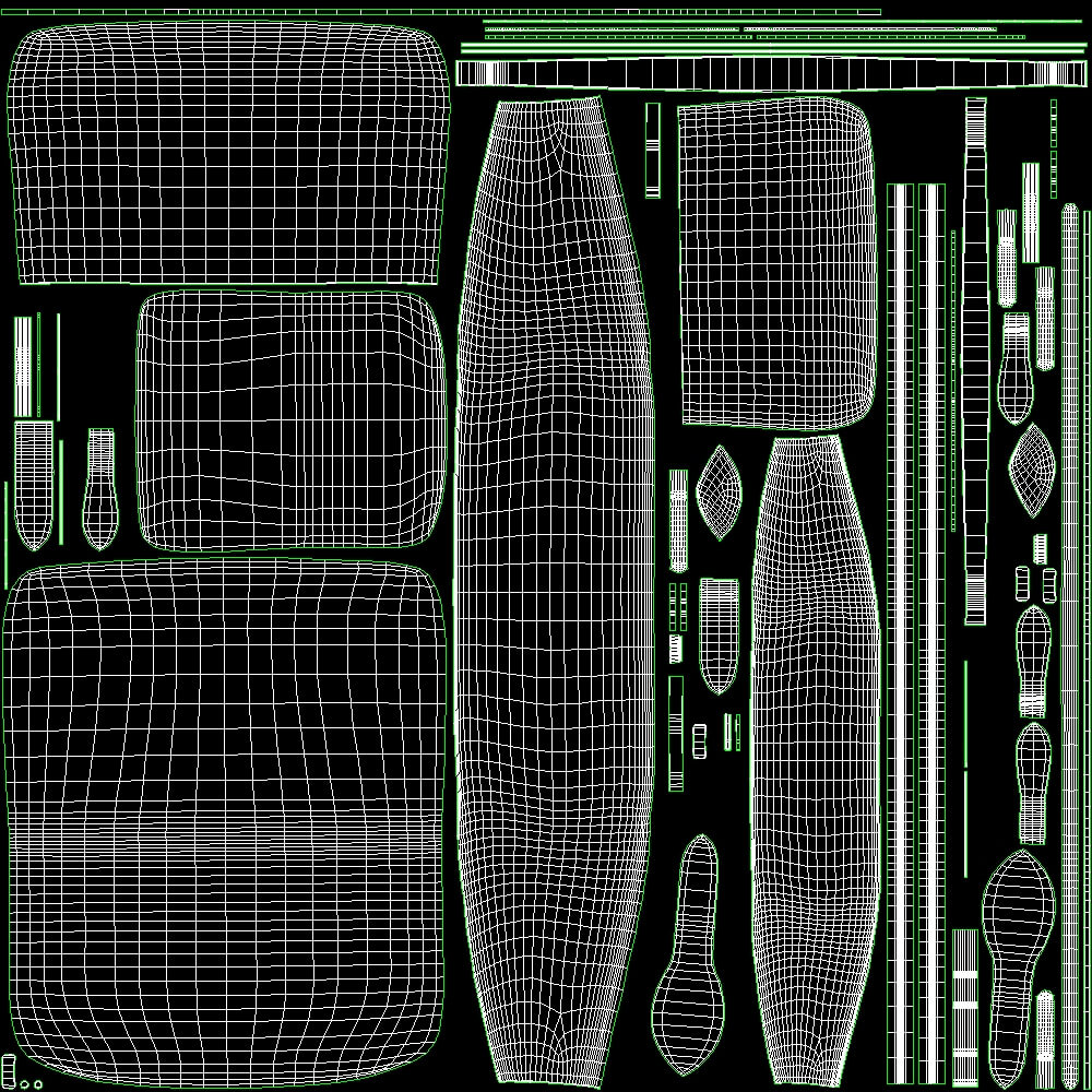 Louis Vuitton LV Diane Bag Blue - 3D Model by 3dmonk