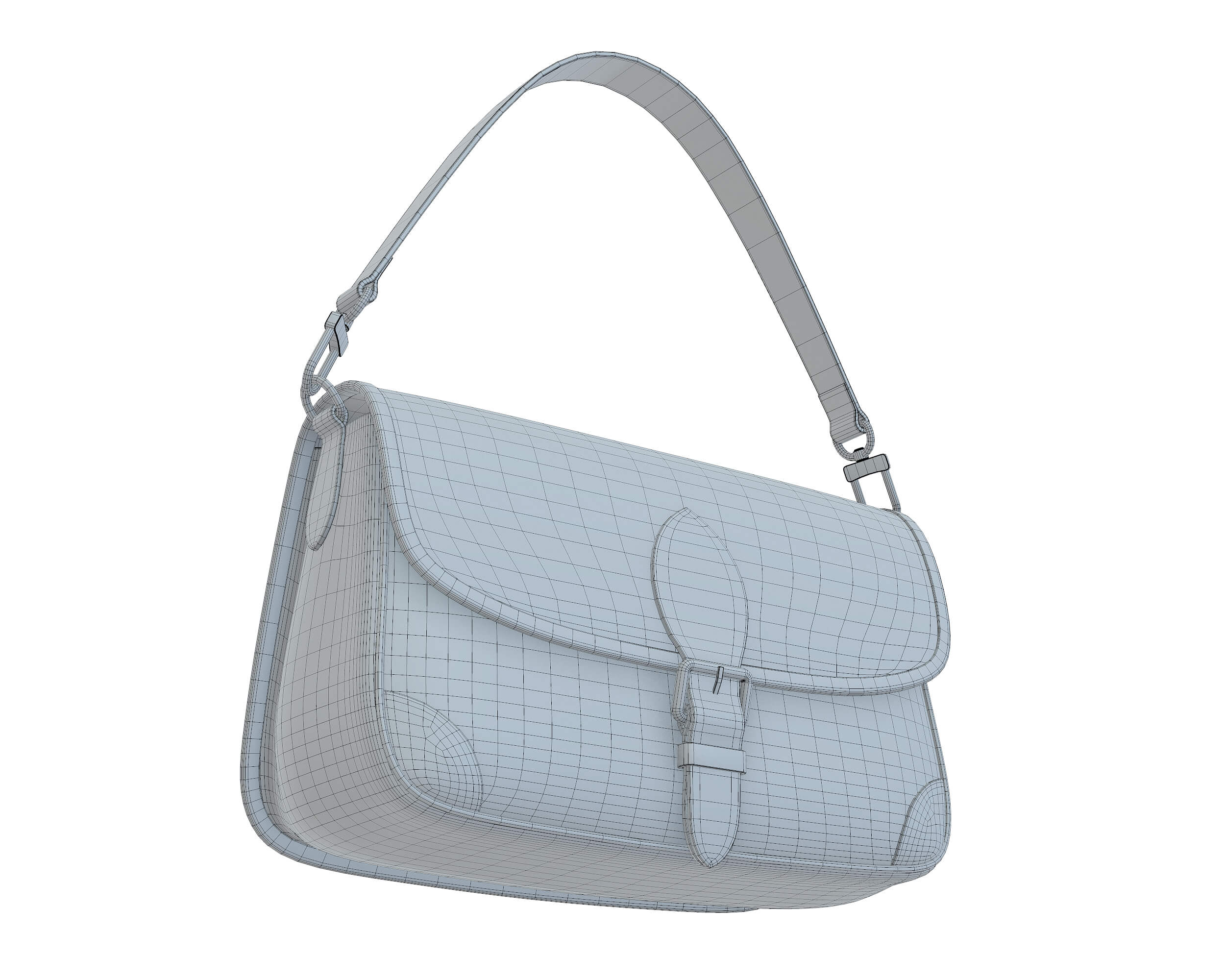 Louis Vuitton LV Diane Bag Brown Monogram - 3D Model by 3dmonk