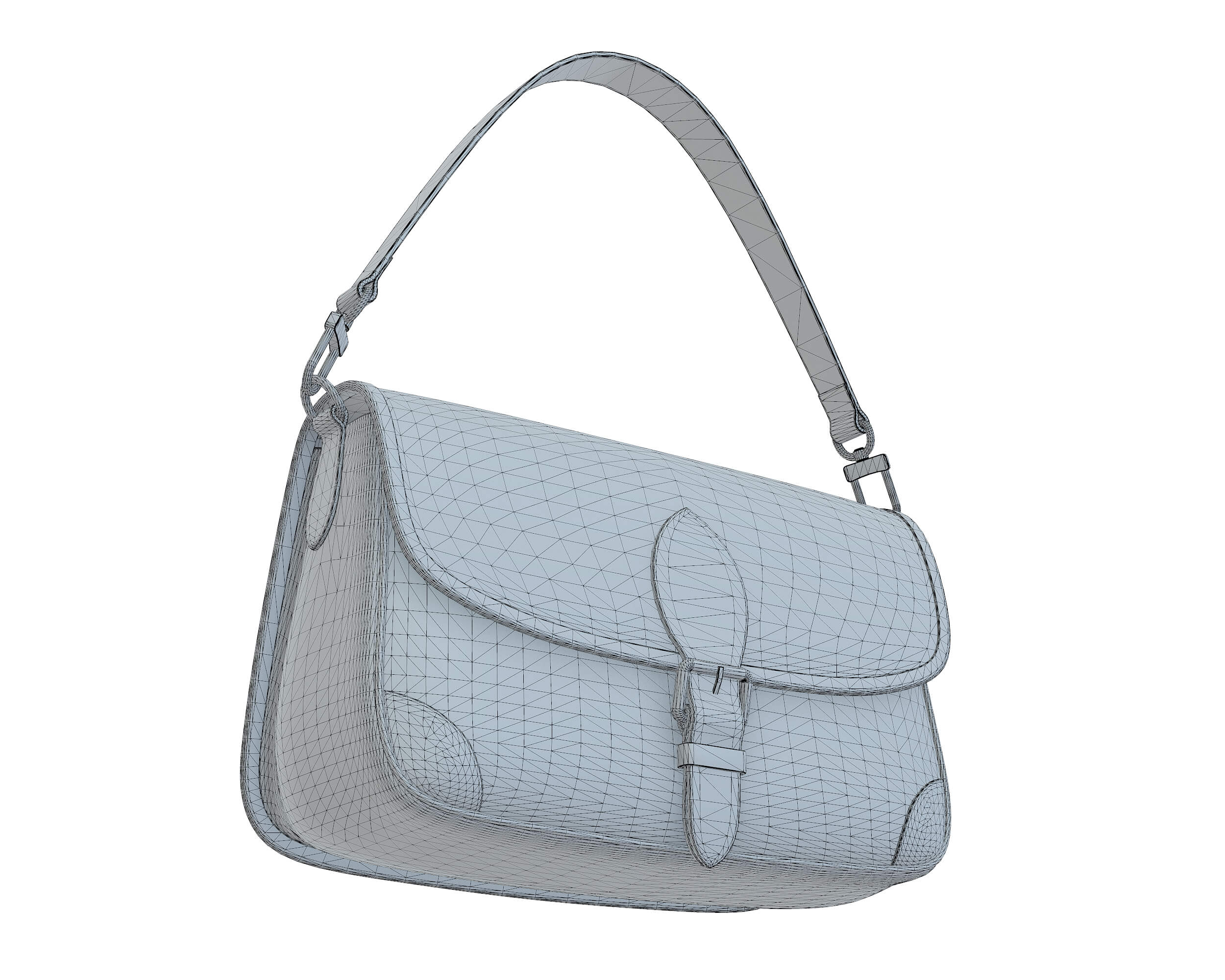 Louis Vuitton LV Diane Bag Damier Azur Canvas - 3D Model by 3dmonk