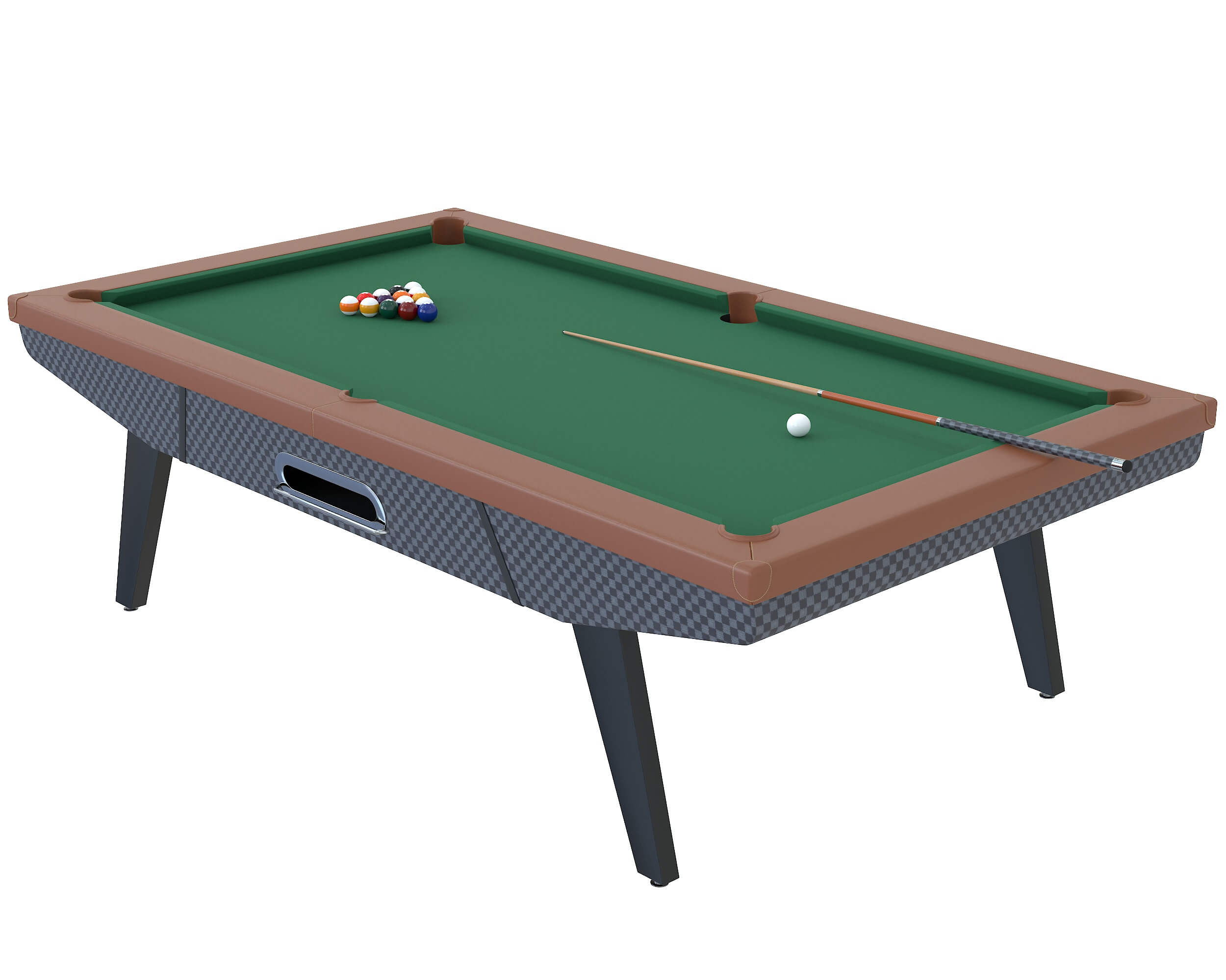 Louis Vuitton LV Pool Billiard Leather GM Table - 3D Model by 3dmonk
