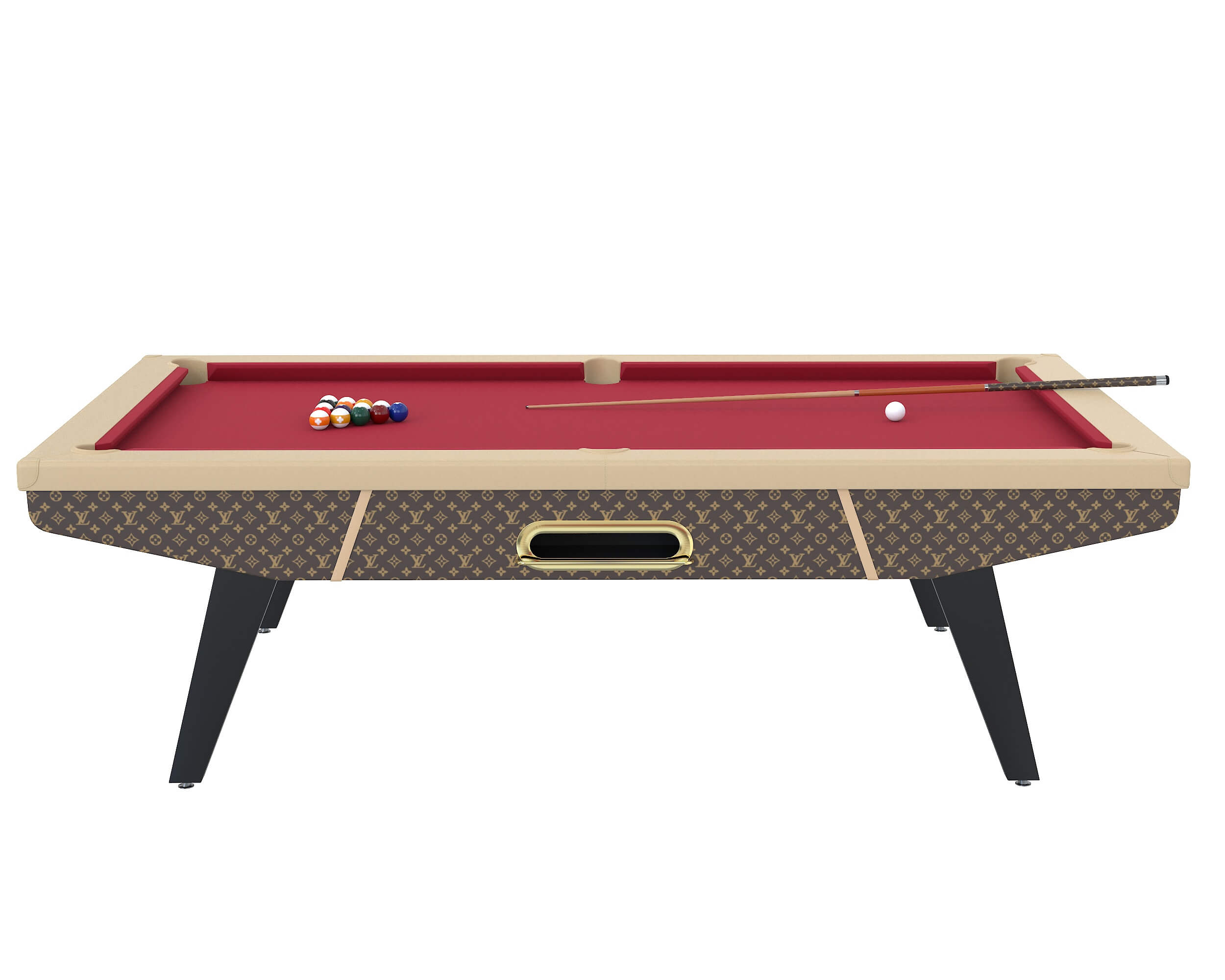 Louis Vuitton LV Pool Billiard Leather GM Table - 3D Model by 3dmonk