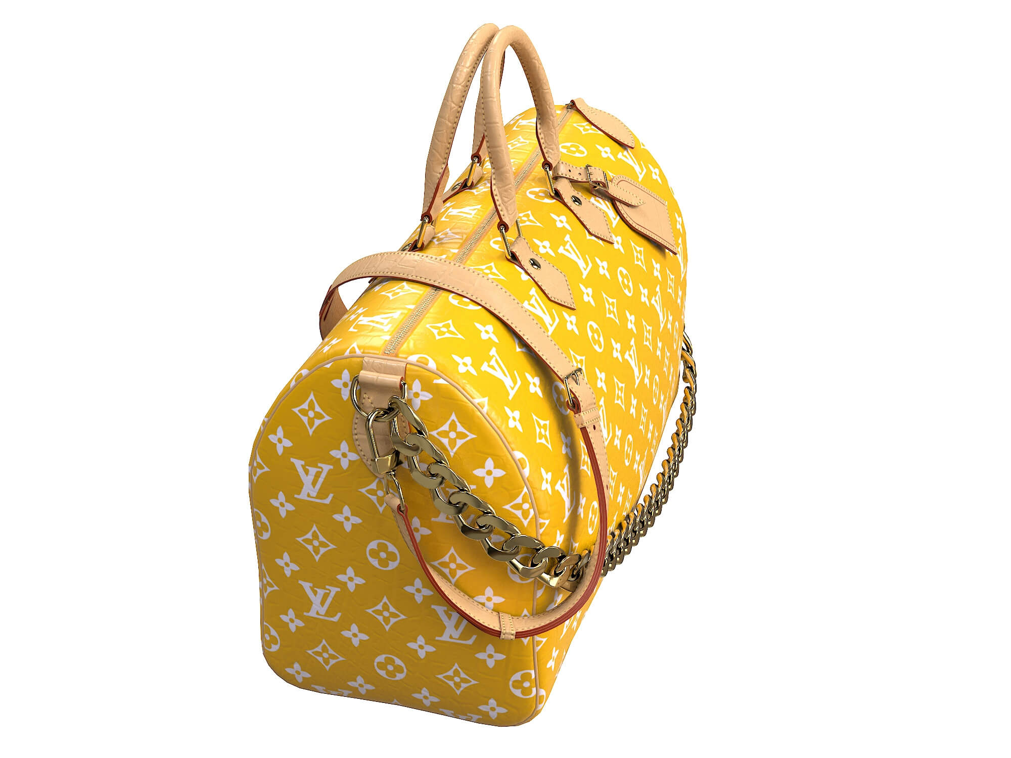 Louis Vuitton Pharrell Williams Millionaire Speedy Bag - 3D Model by 3dmonk