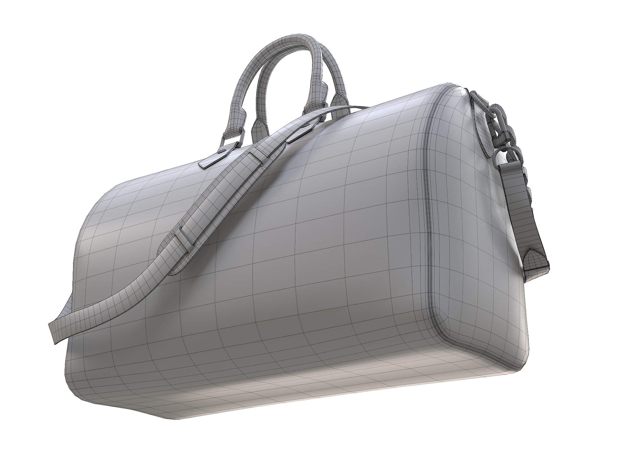 Louis Vuitton Pharrell Williams Millionaire Speedy Bag - 3D Model by 3dmonk