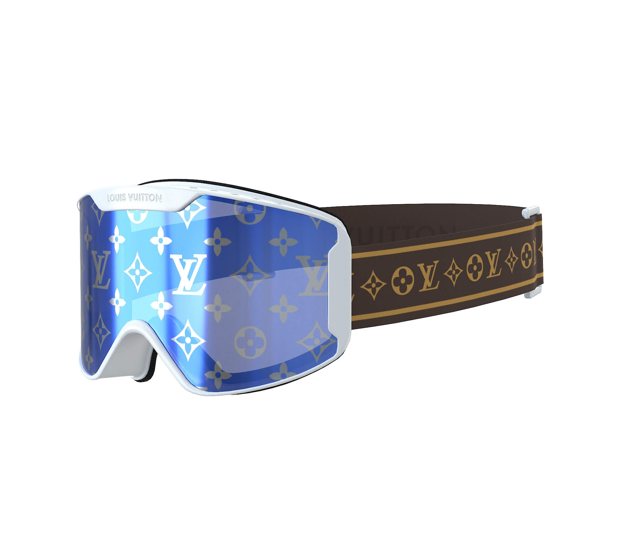 Louis Vuitton Snow Goggles Mask S00 - 3D Model by 3dmonk