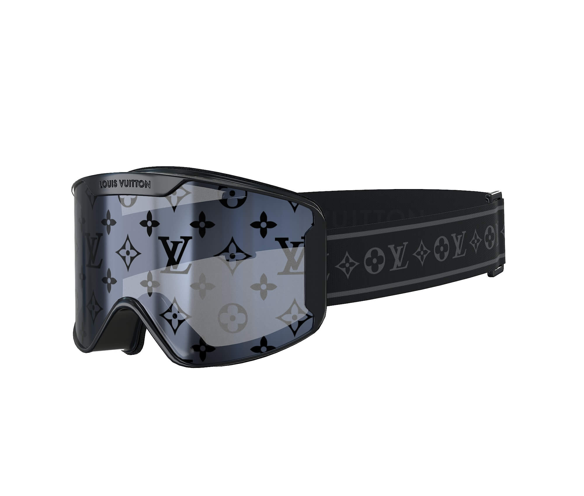 Louis Vuitton Snow Goggles Mask S00 - 3D Model by 3dmonk