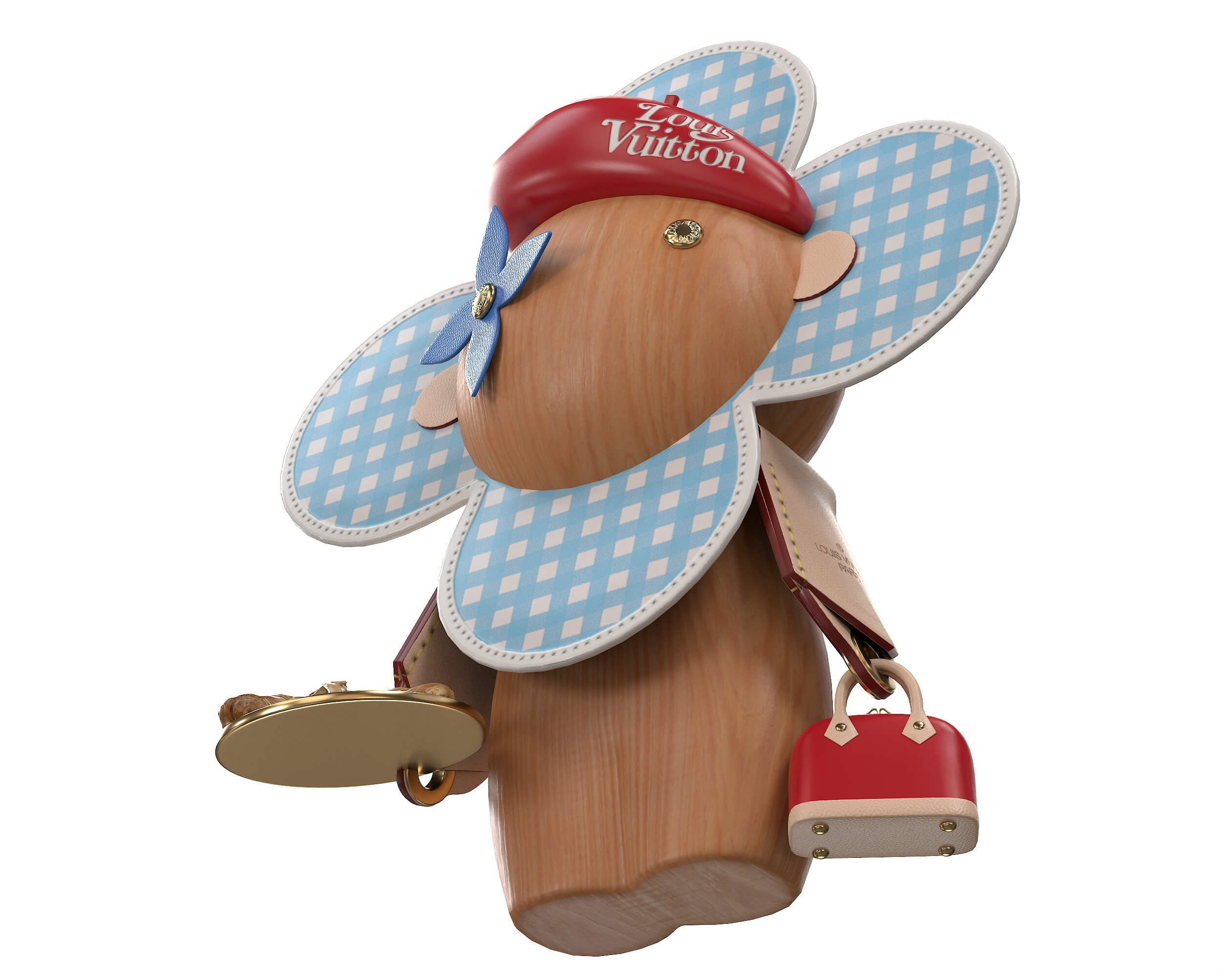 Louis Vuitton Vivienne in Paris LV Doll - 3D Model by 3dmonk