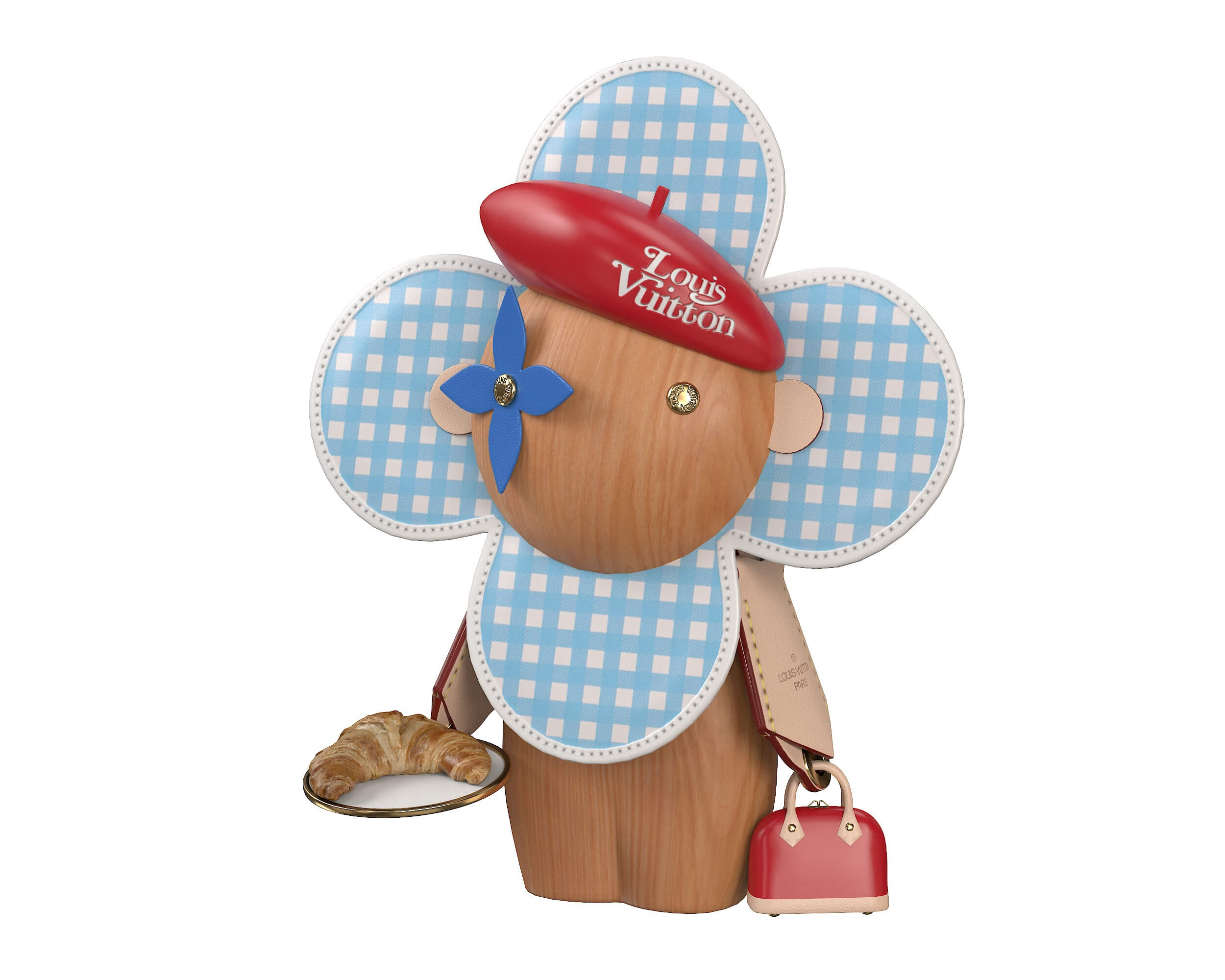 Louis Vuitton Vivienne in Paris LV Doll - 3D Model by 3dmonk