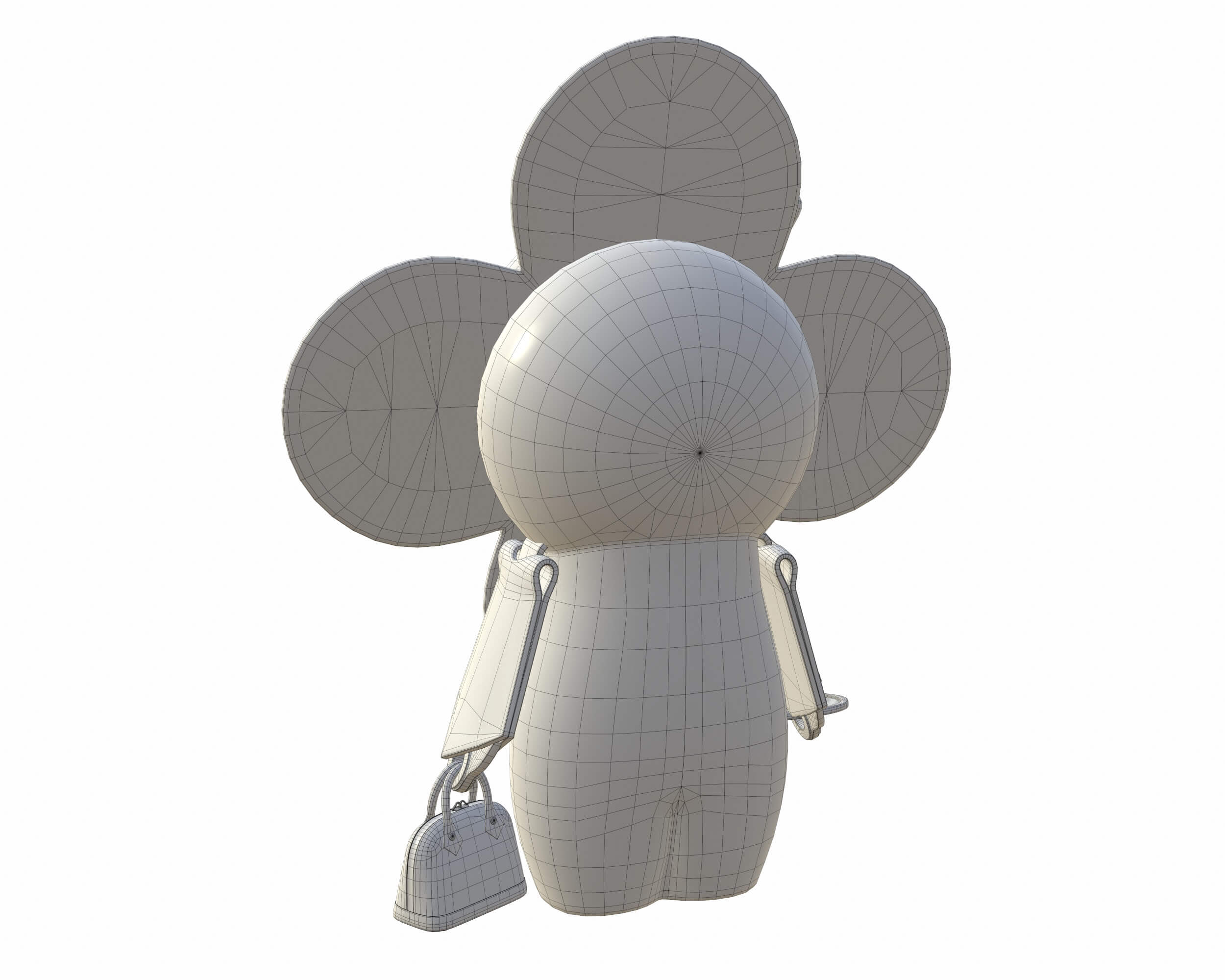Louis Vuitton Vivienne in Paris LV Doll - 3D Model by 3dmonk