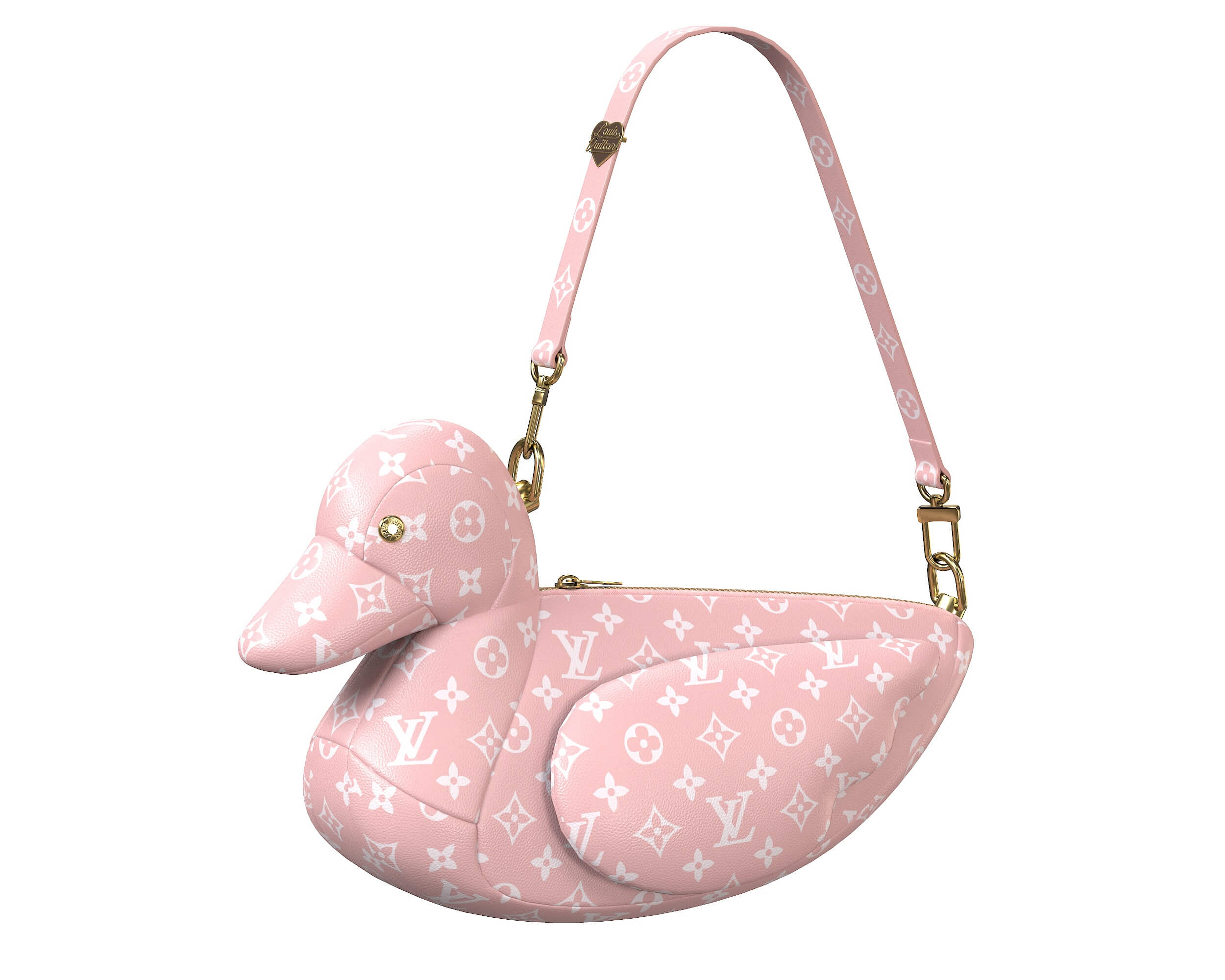 Louis Vuitton X Nigo Duck Bag - 3D Model by 3dmonk
