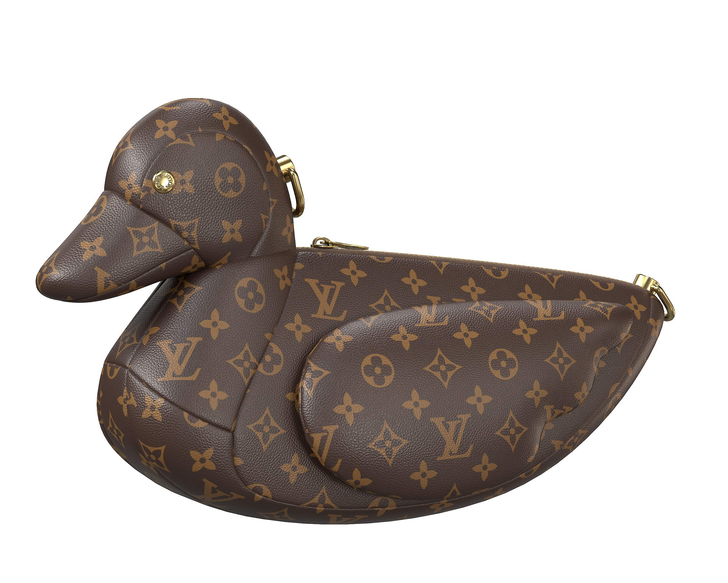 Louis Vuitton X Nigo Duck Bag - 3D Model by 3dmonk