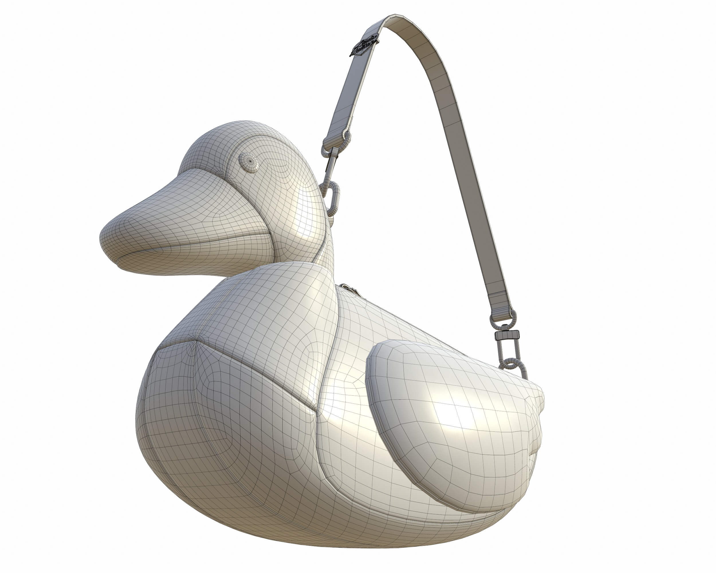 Louis Vuitton X Nigo Duck Bag - 3D Model by 3dmonk