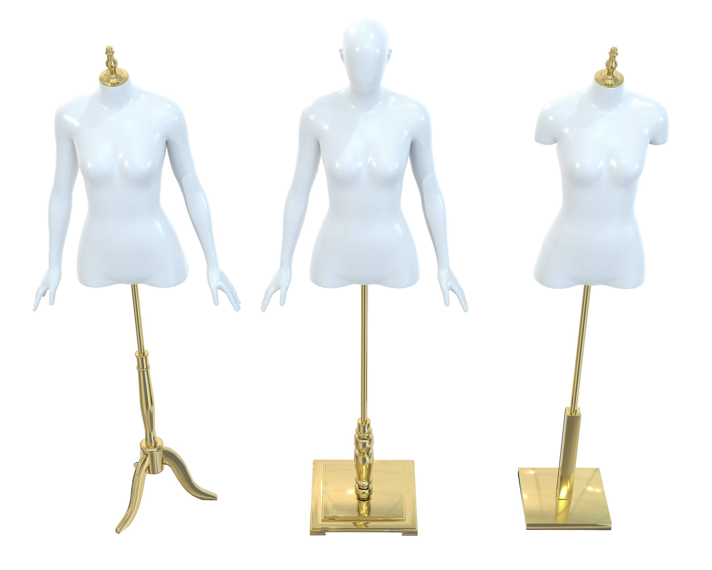 Mannequin Woman Stand Model for Shop by 3dmonk
