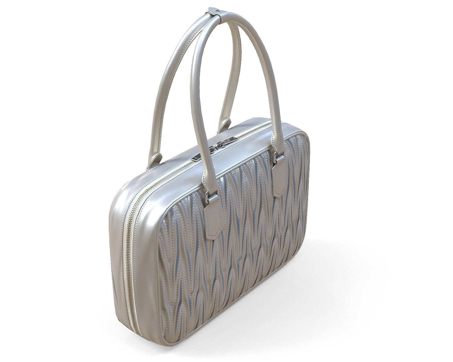 Miu Miu Matelasse Nappa Leather Bag Metallic - 3D Model by 3dmonk
