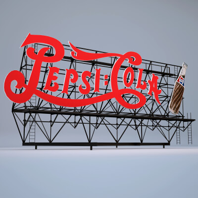 High Poly Models | Street Elements | Billboards | RenderHub