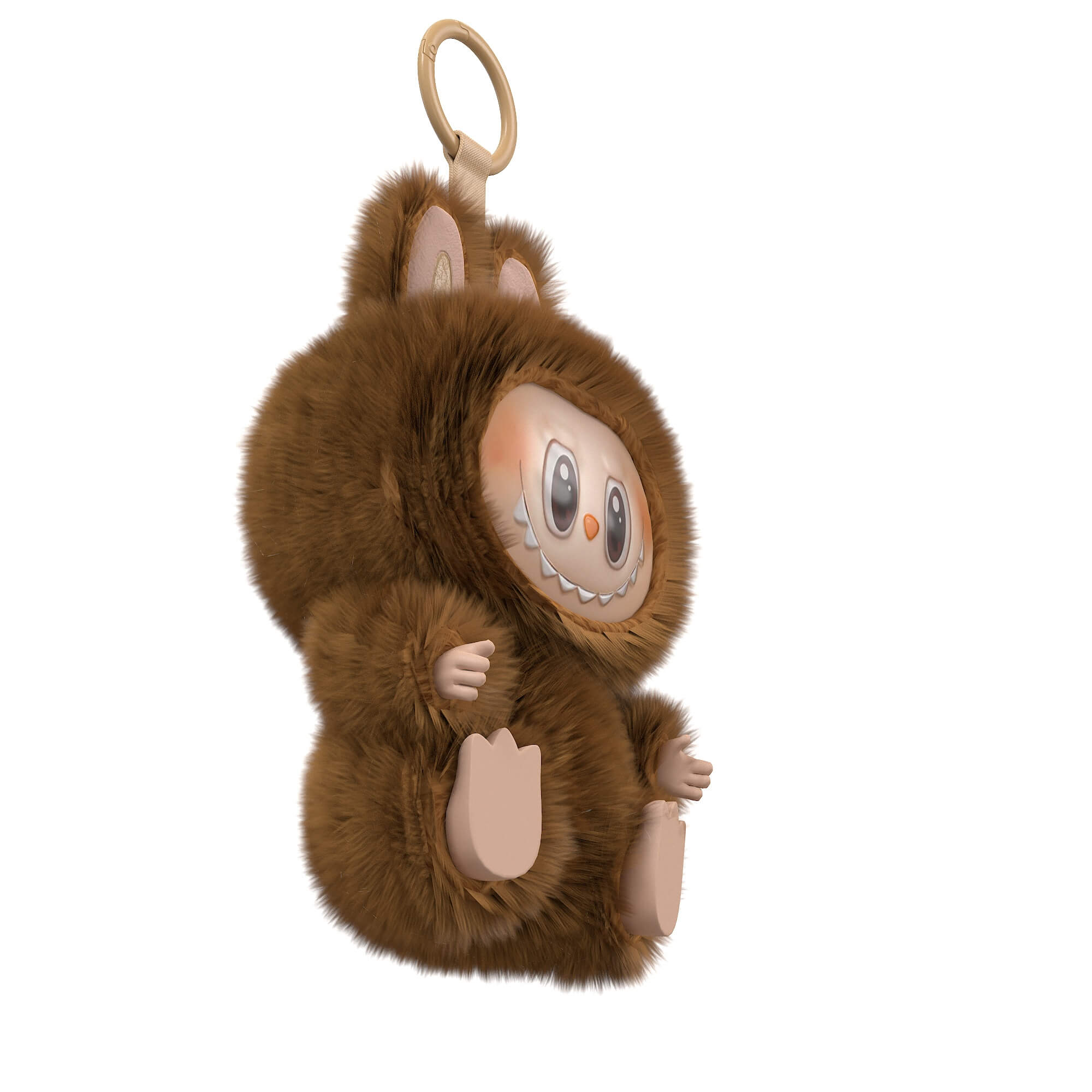 Pop Mart Labubu Monster Key Chain - 3D Model by 3dmonk