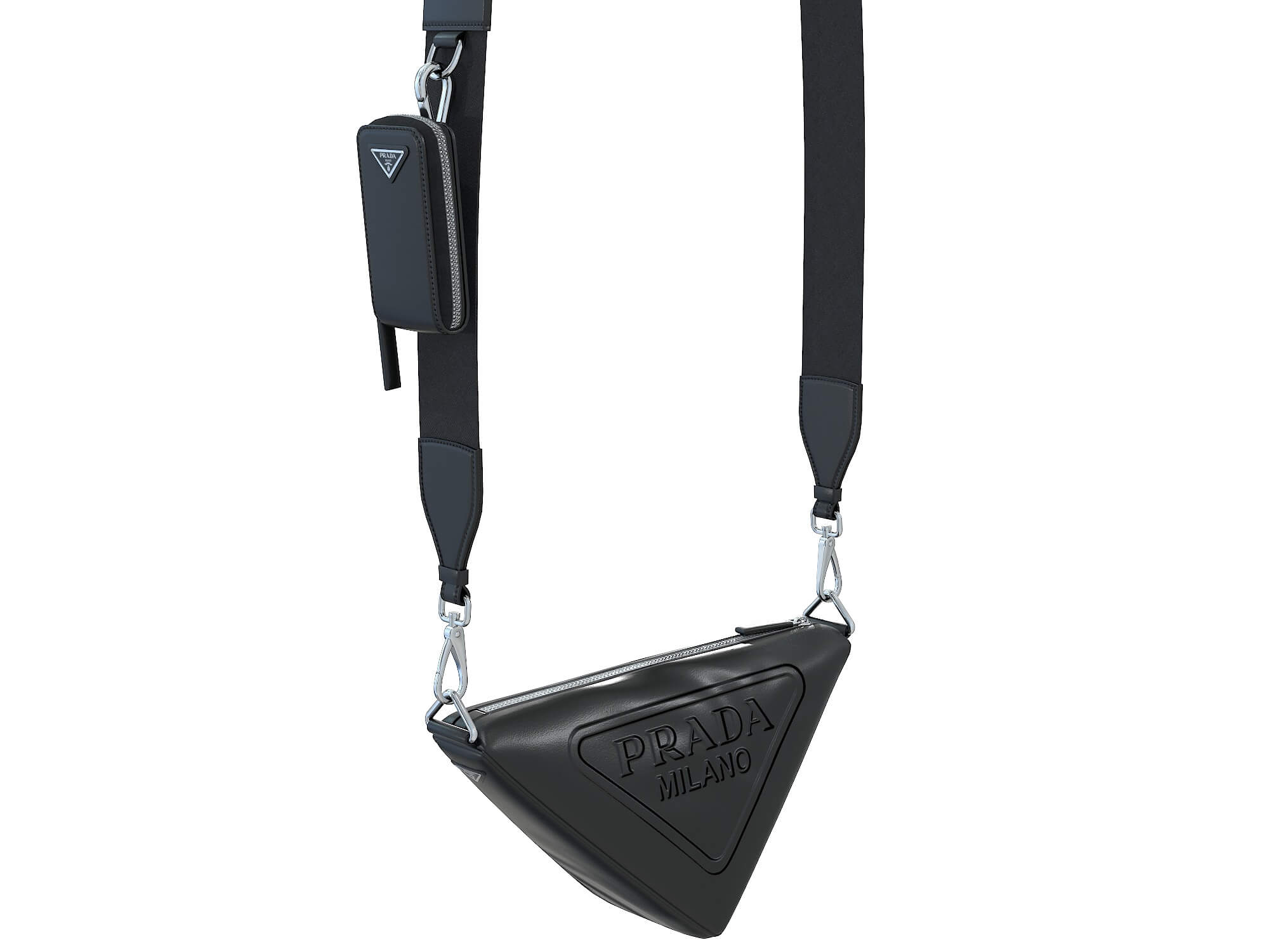 Prada Triangle Shoulder Bag by 3dmonk