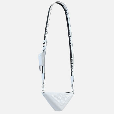 Prada Triangle Shoulder Bag White - 3D Model by 3dmonk