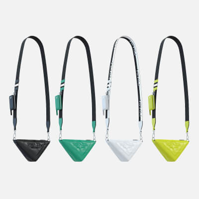 Prada Triangle Shoulder Bag by 3dmonk