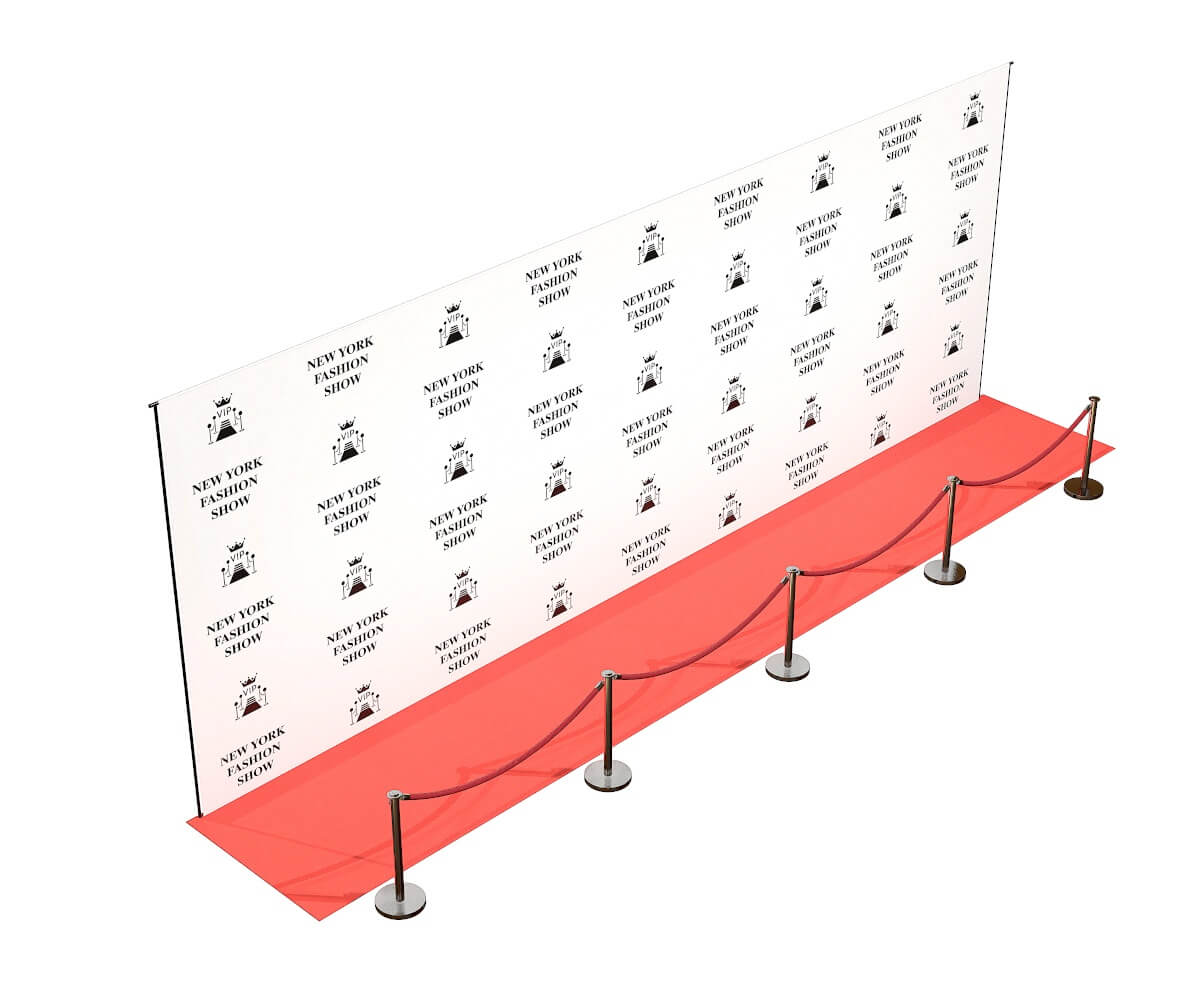 Red Carpet New York Fashion Show - 3D Model by 3dmonk