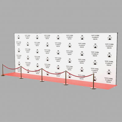 Red Carpet New York Fashion Show - 3D Model by 3dmonk
