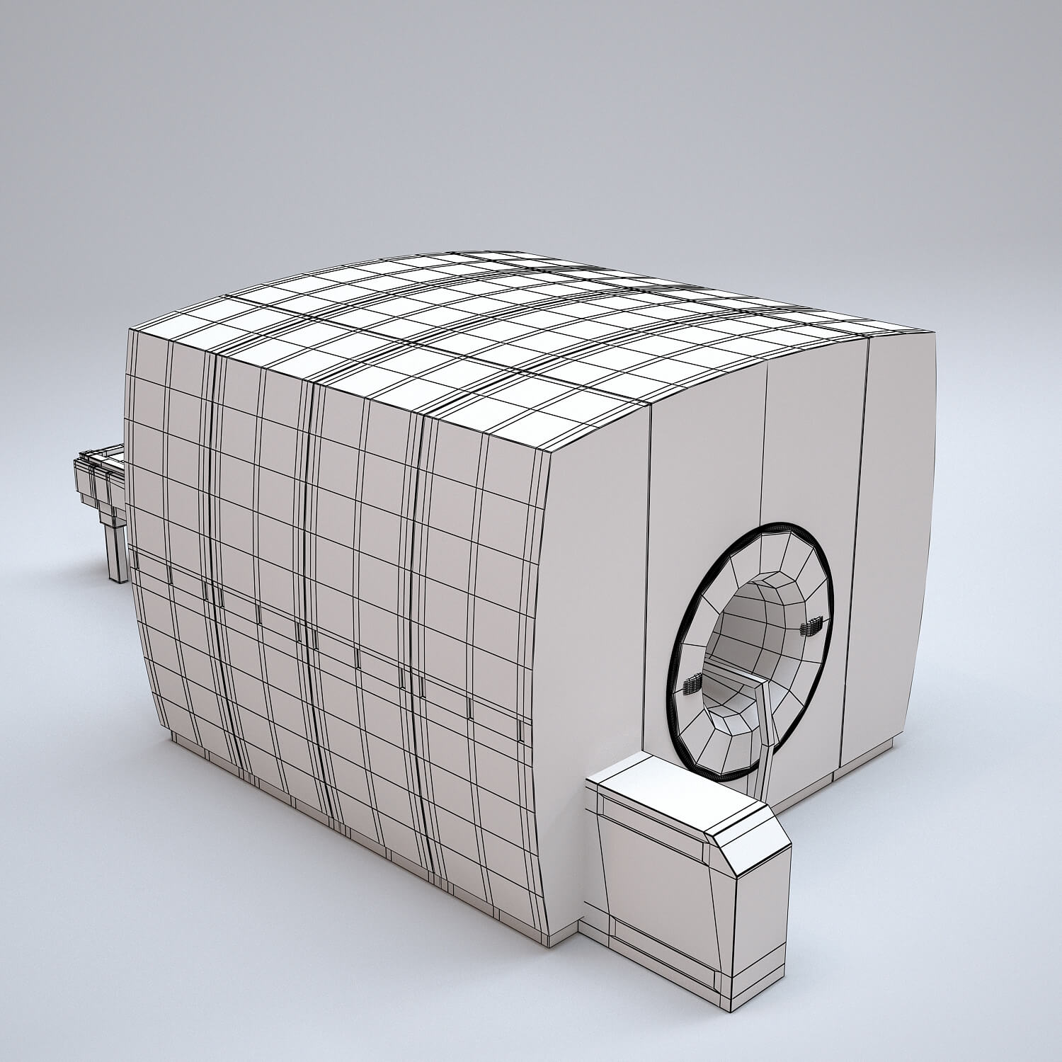 Siemens CT Scanner MRI - 3D Model by 3dmonk