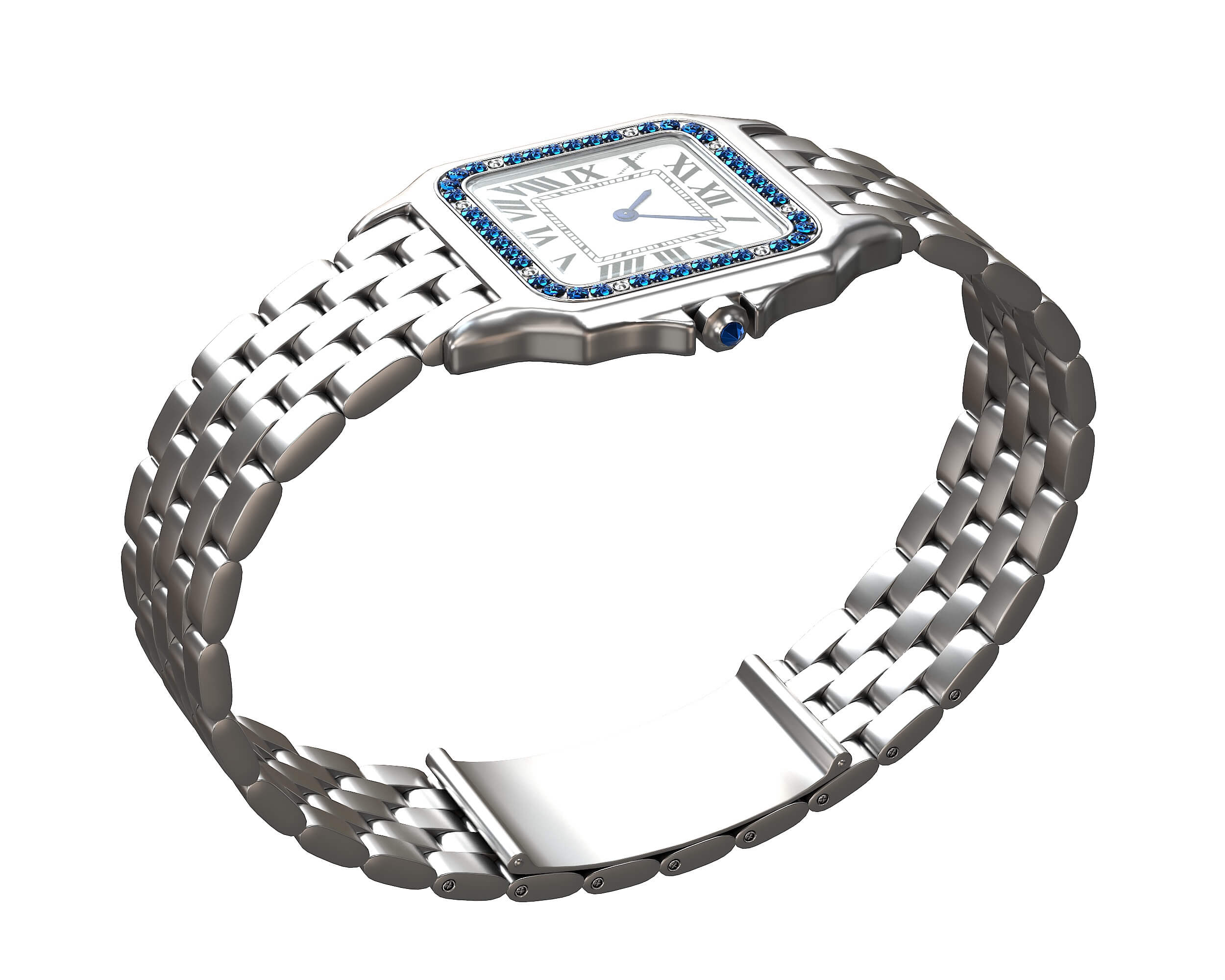 Watch Panthere - 3D Model by 3dmonk