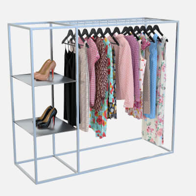 Women's Wardrobe Clothes Vol2 - 3D Model by 3dmonk