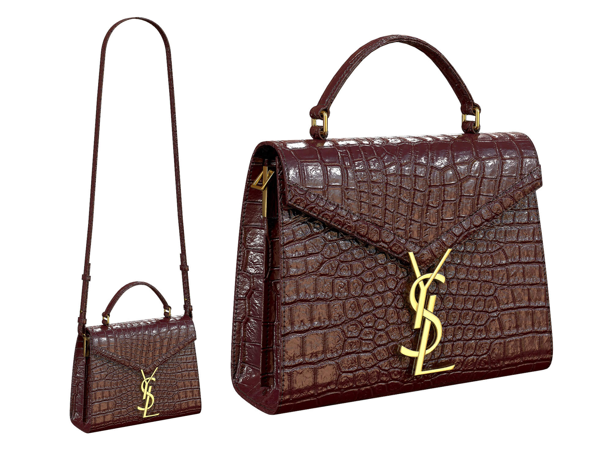 YSL Saint Laurent Cassandra Mini Top Bag by 3dmonk